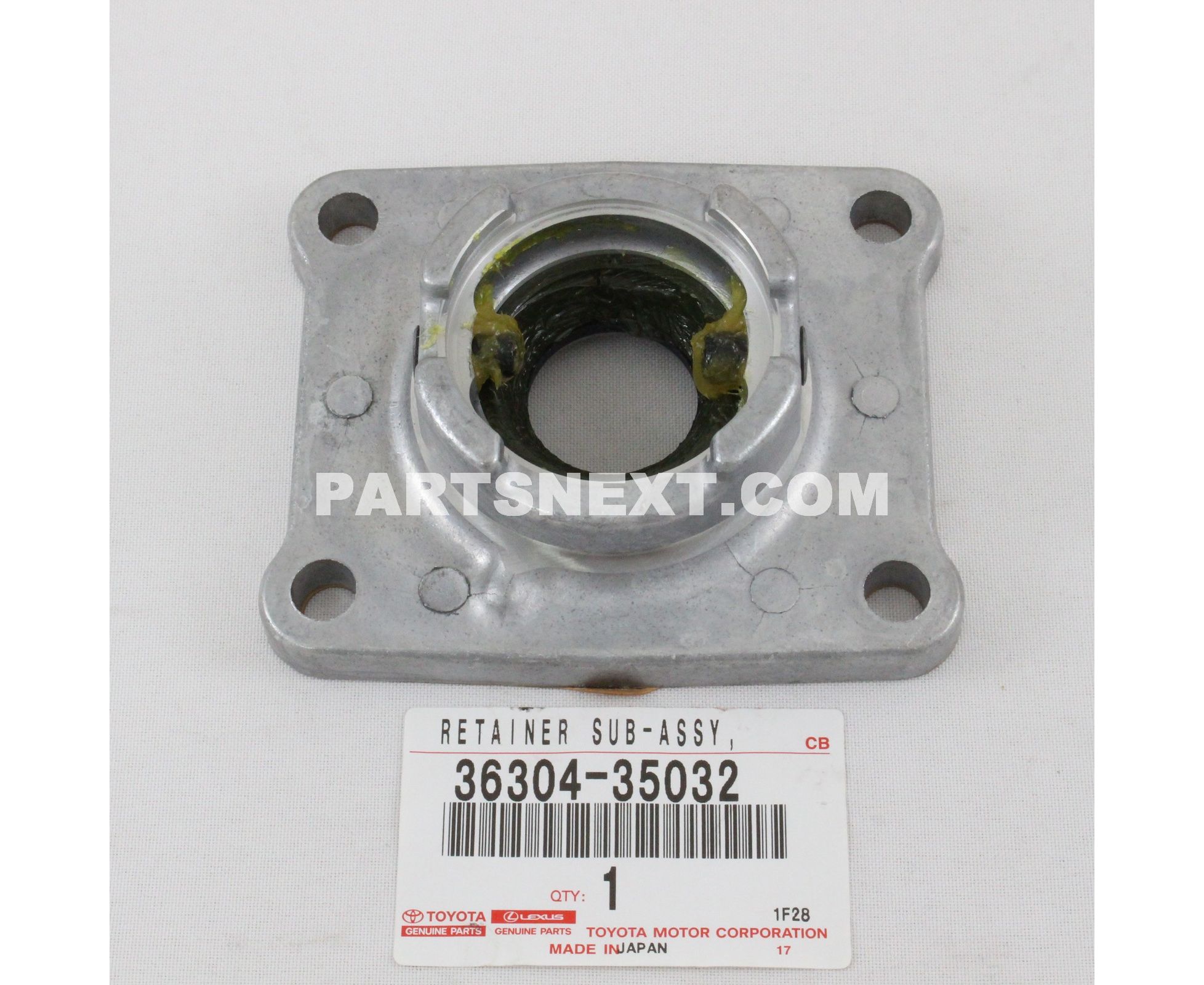 Toyota :: 36304-35032 RETAINER SUB-ASSY, TRANSFER CONTROL SHIFT LEVER