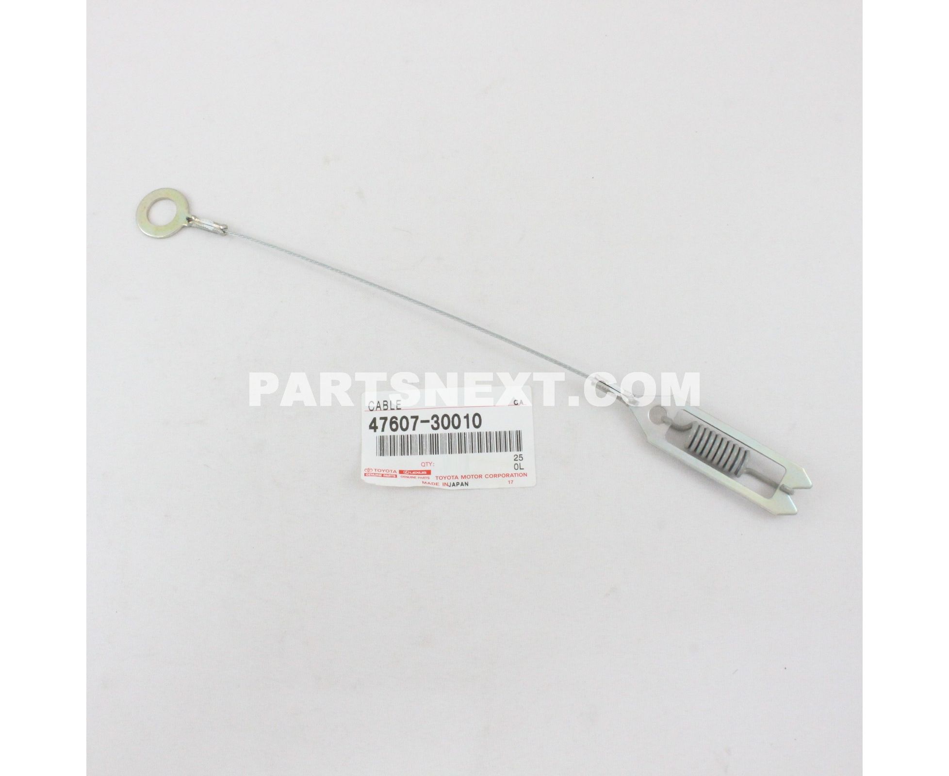 Toyota :: 47607-30010 CABLE SUB-ASSY, REAR BEAKE AUTOMATIC ADJUST