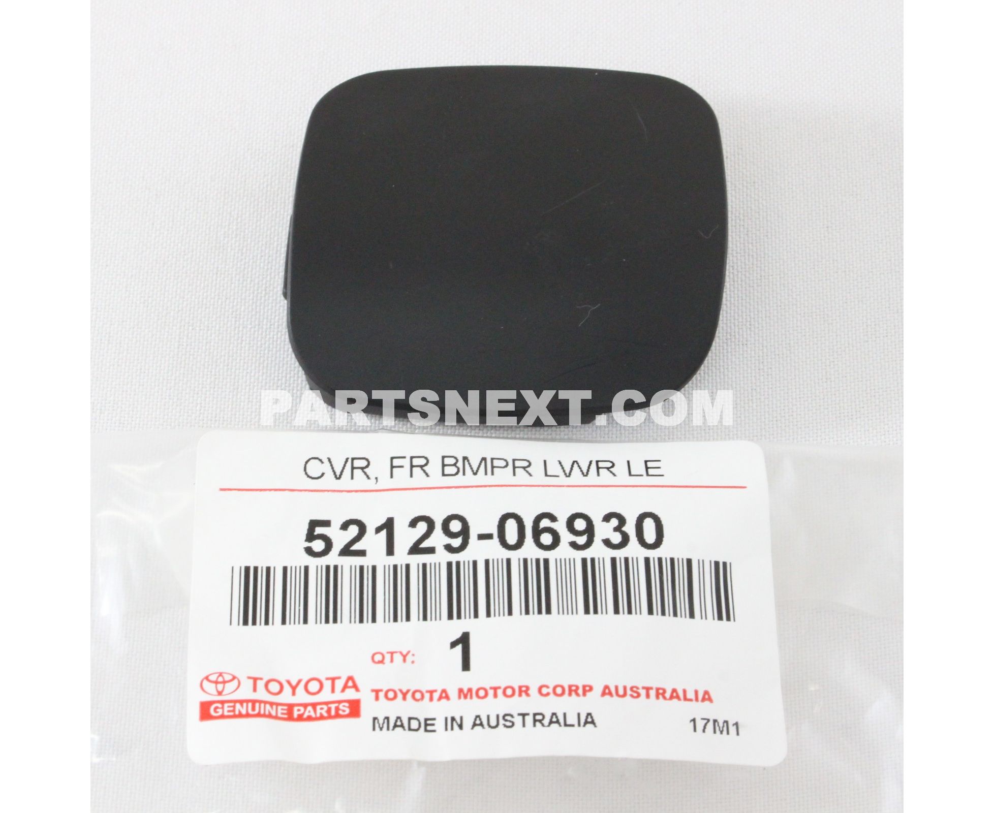 Toyota :: 52129-06930 COVER, FRONT BUMPER, LOWER