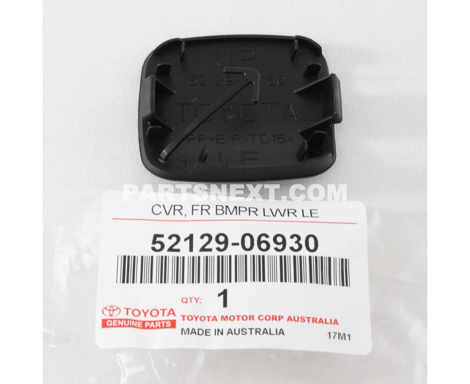 Toyota :: 52129-06930 COVER, FRONT BUMPER, LOWER