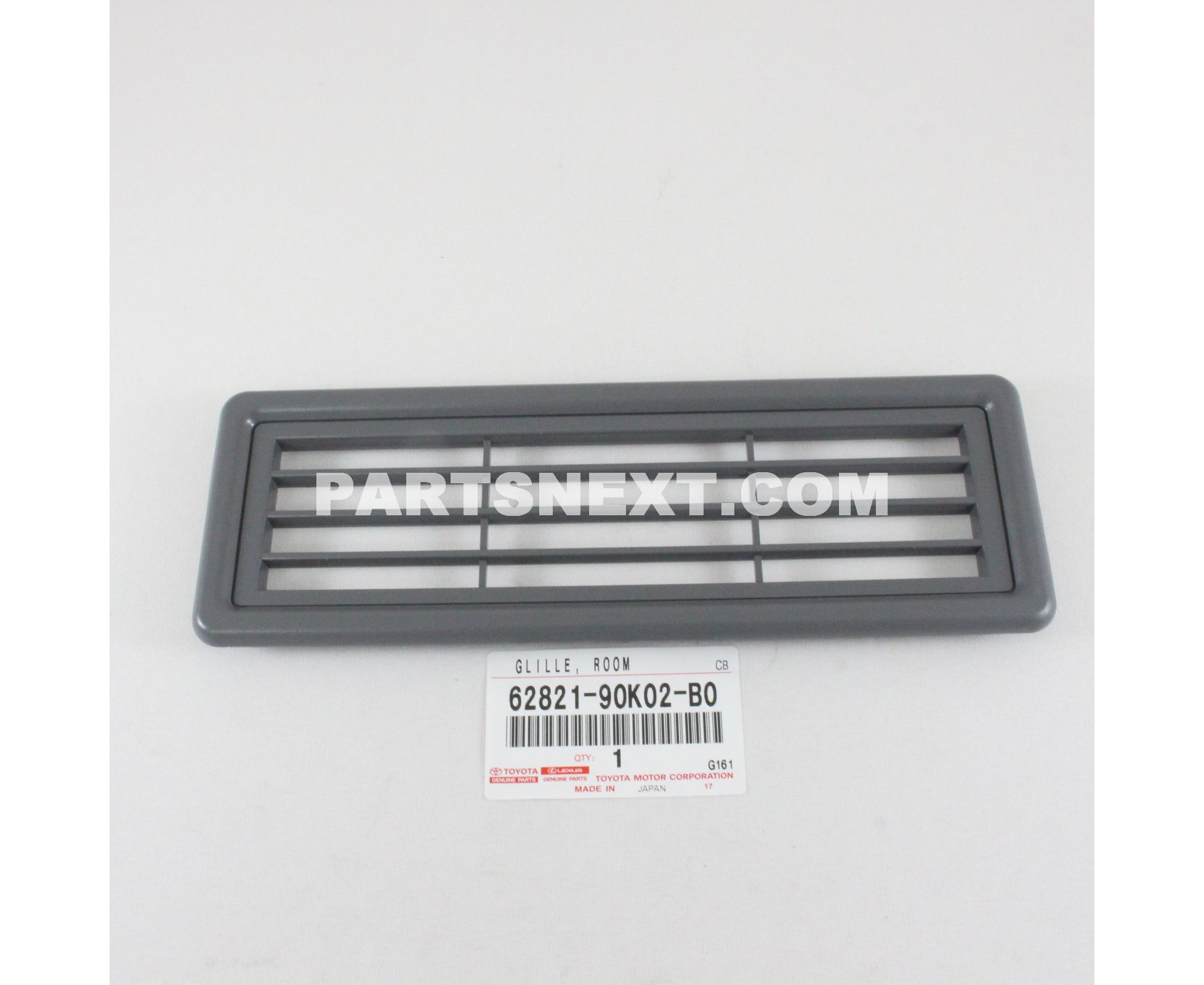 Toyota :: 62821-90K02-B0 GLILLE, ROOM VENTILATION