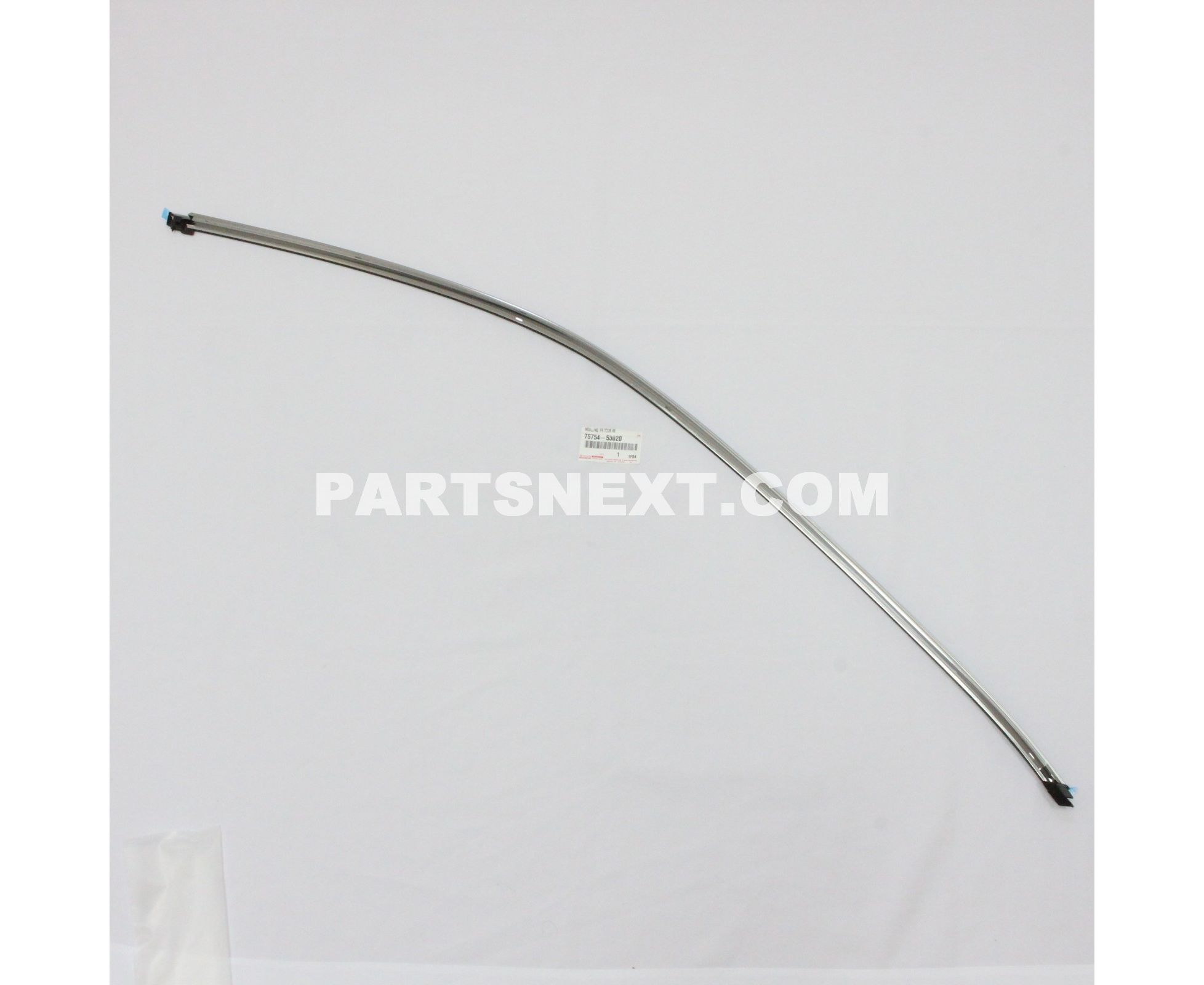 Toyota :: 75754-53020 MOULDING, FRONT DOOR WINDOW FRAME, UPPER LH