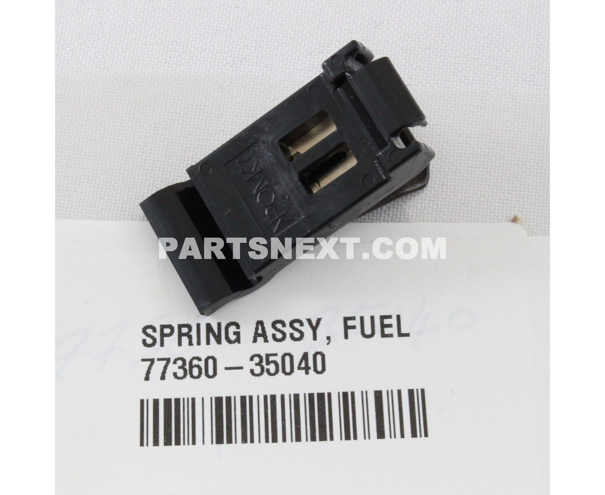 Toyota :: 77360-35040 SPRING, FUEL FILLER OPENING LID HINGE