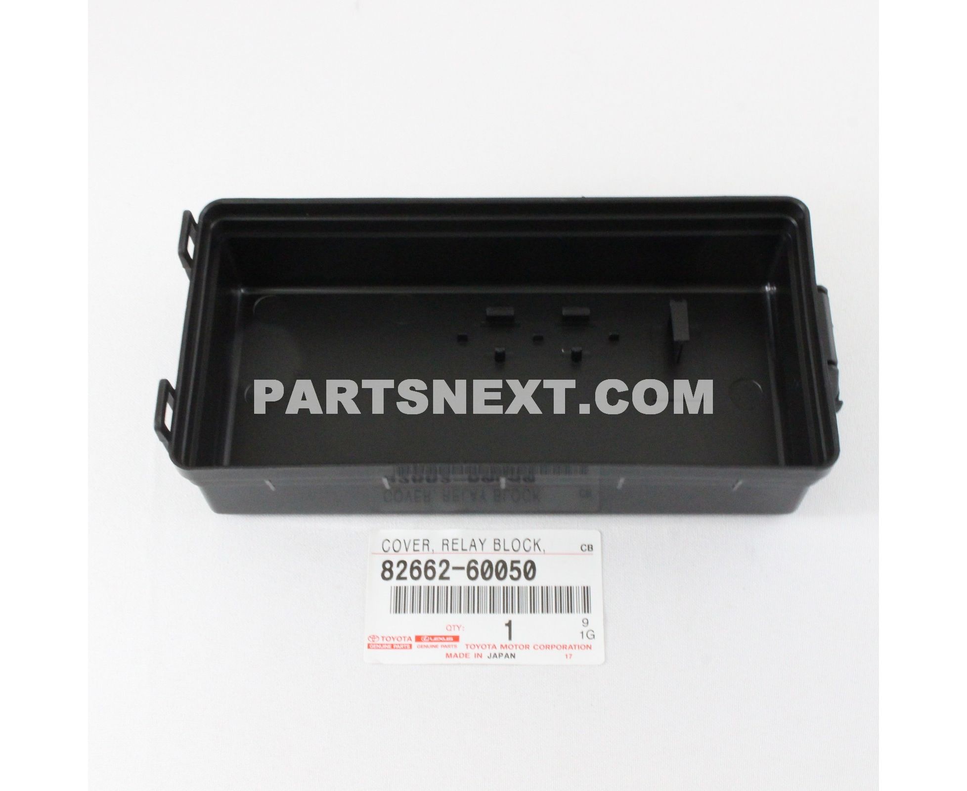 Toyota :: 82662-60050 COVER, RELAY BLOCK, NO.1