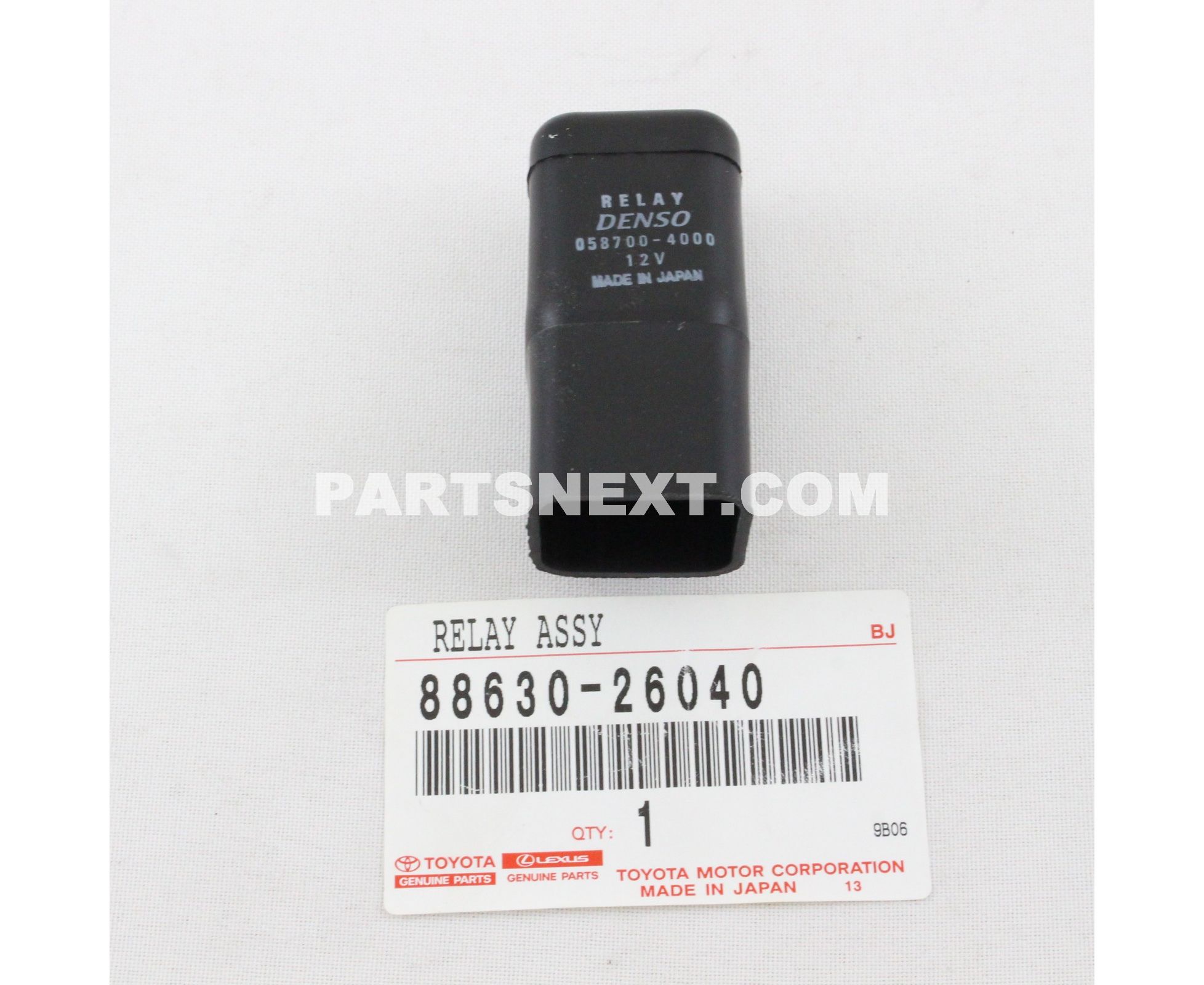 Toyota :: 88630-26040 RELAY ASSY