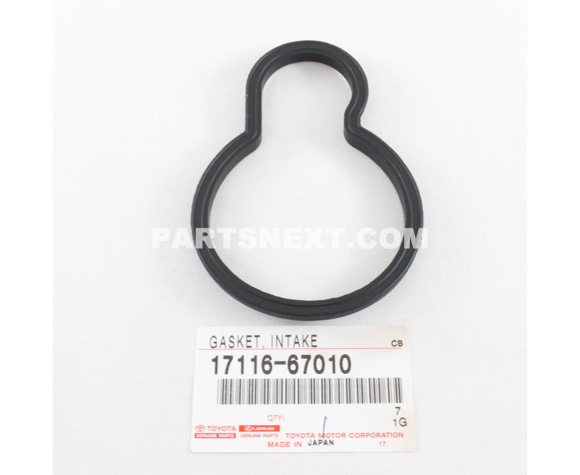 Toyota :: 17116-67010 GASKET, INTAKE FLANGE