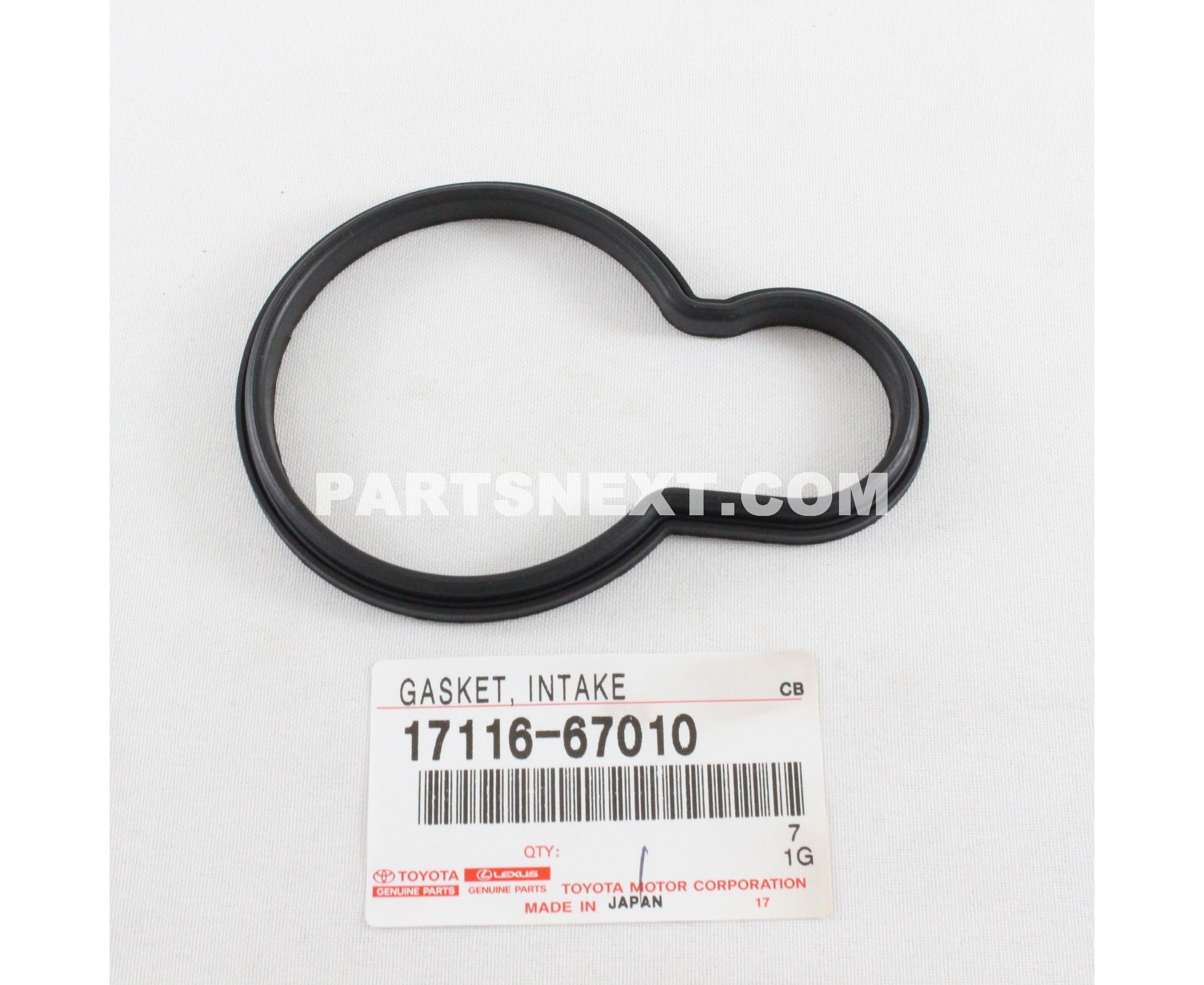 Toyota :: 17116-67010 GASKET, INTAKE FLANGE