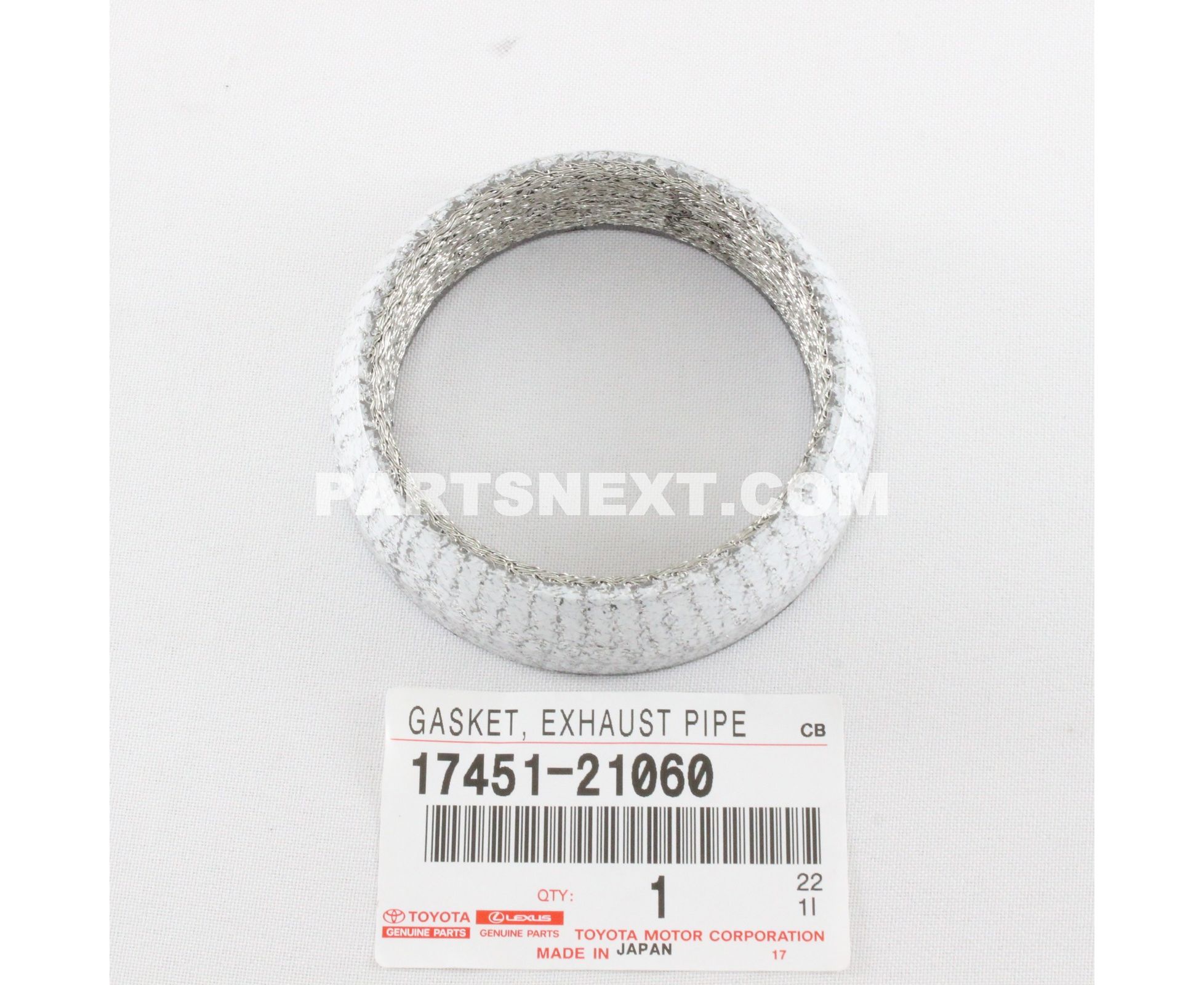 Toyota :: 17451-21060 GASKET, EXHAUST PIPE