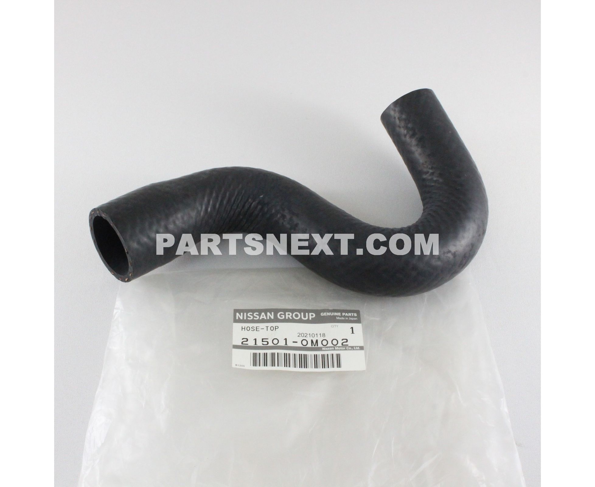 Nissan :: 21501-0M002 HOSE-RADIATOR,UPPER