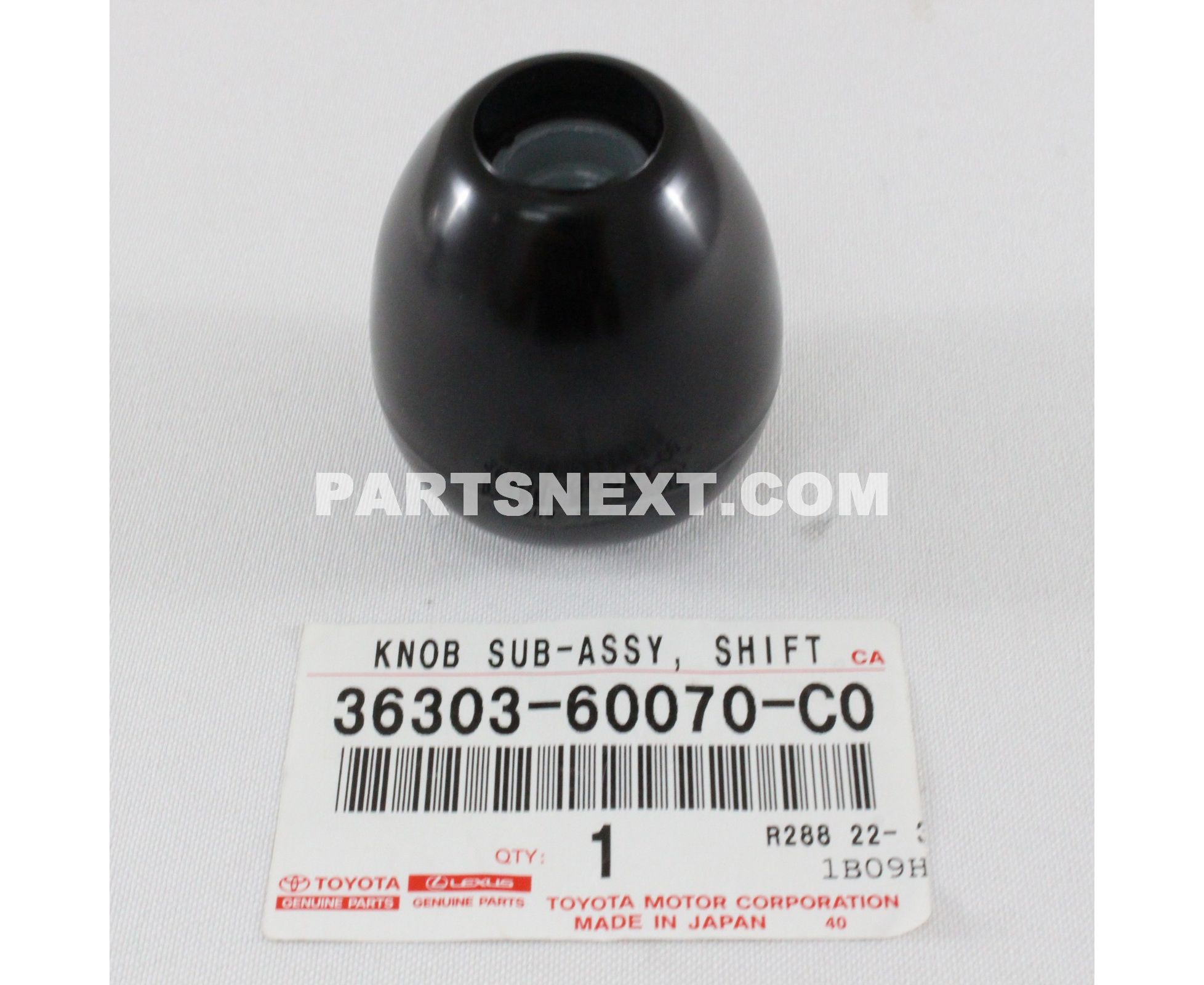 Toyota :: 36303-60070-C0 KNOB SUB-ASSY, SHIFT LEVER