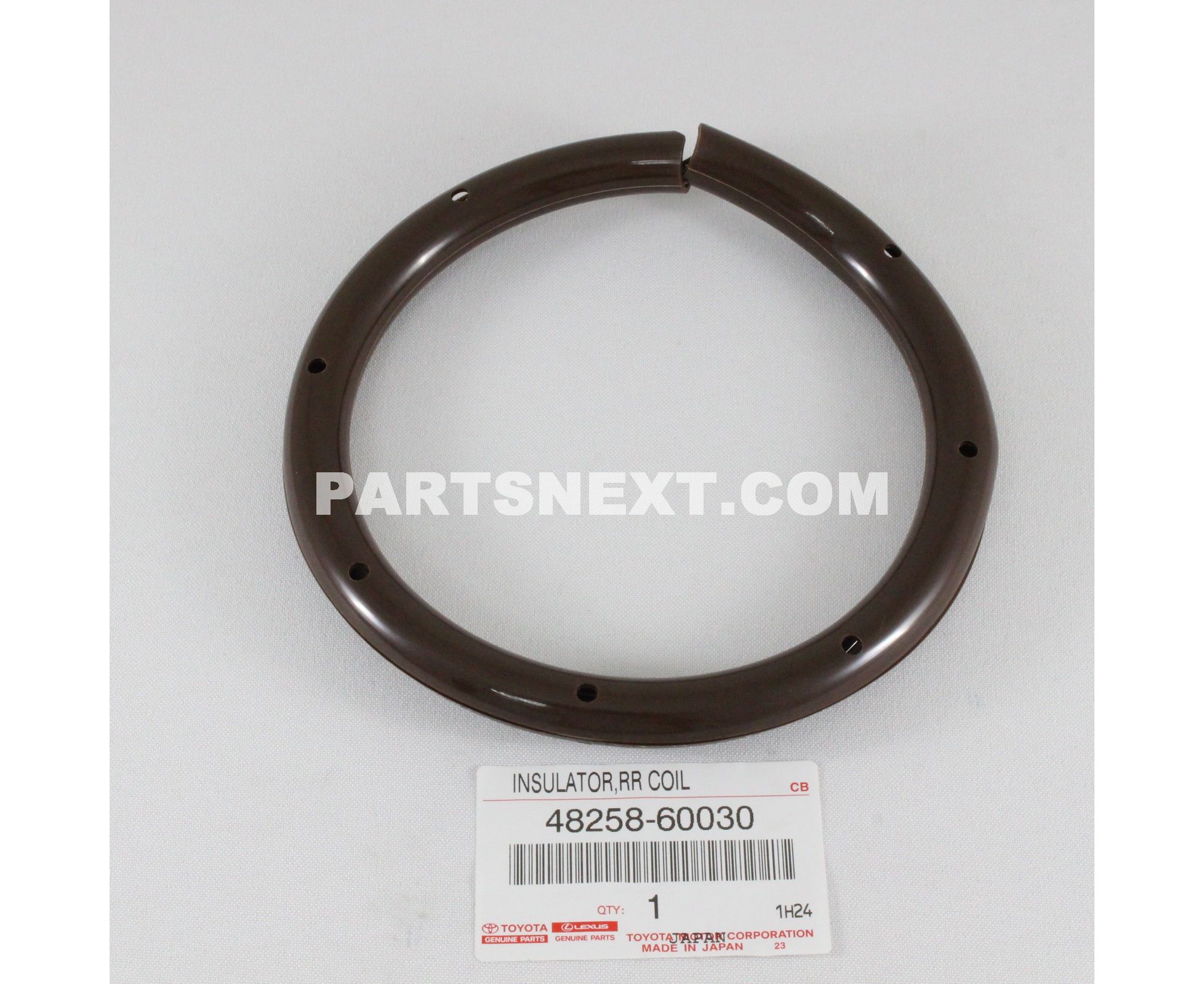 Toyota :: 48258-60030 INSULATOR, REAR COIL SPRING, LOWER