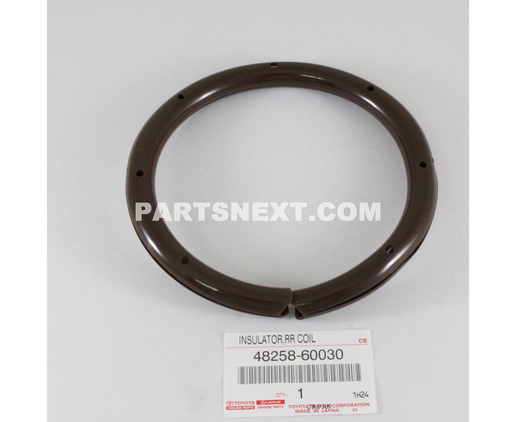 Toyota :: 48258-60030 INSULATOR, REAR COIL SPRING, LOWER