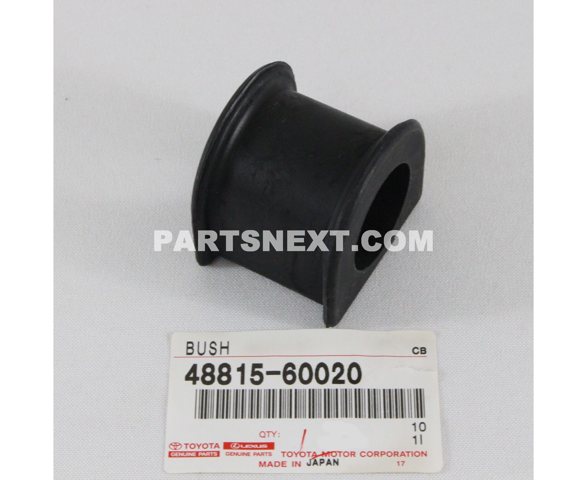 Toyota :: 48815-60020 BUSH, FRONT STABILIZER BAR, NO.1
