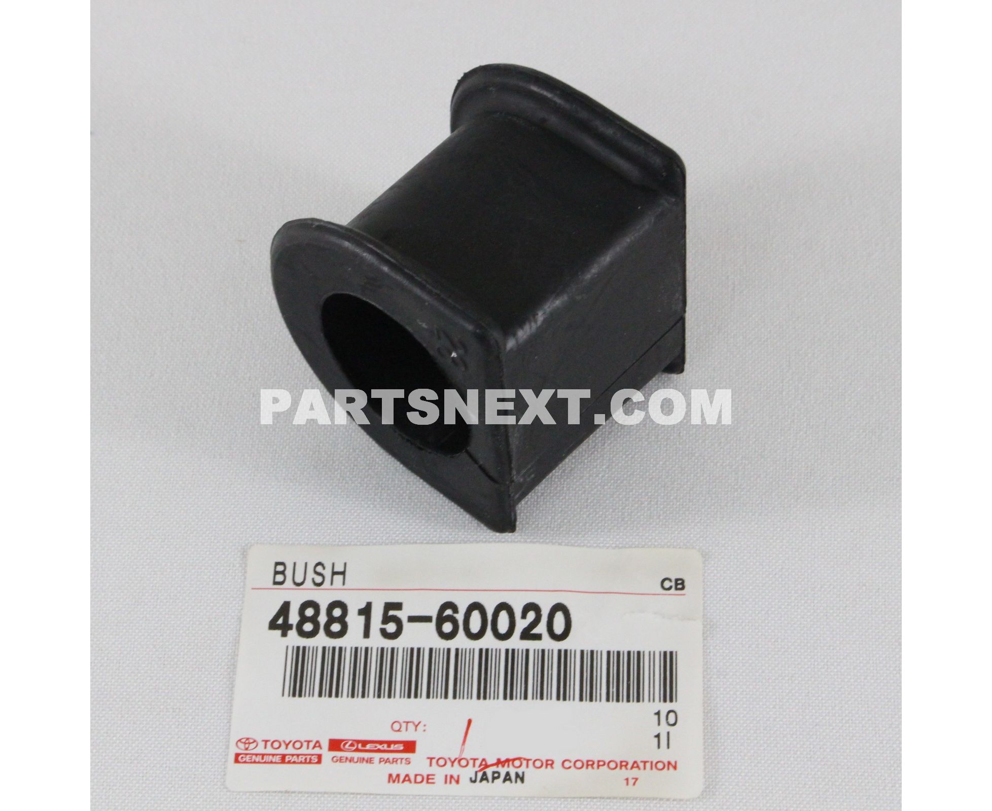 Toyota :: 48815-60020 BUSH, FRONT STABILIZER BAR, NO.1