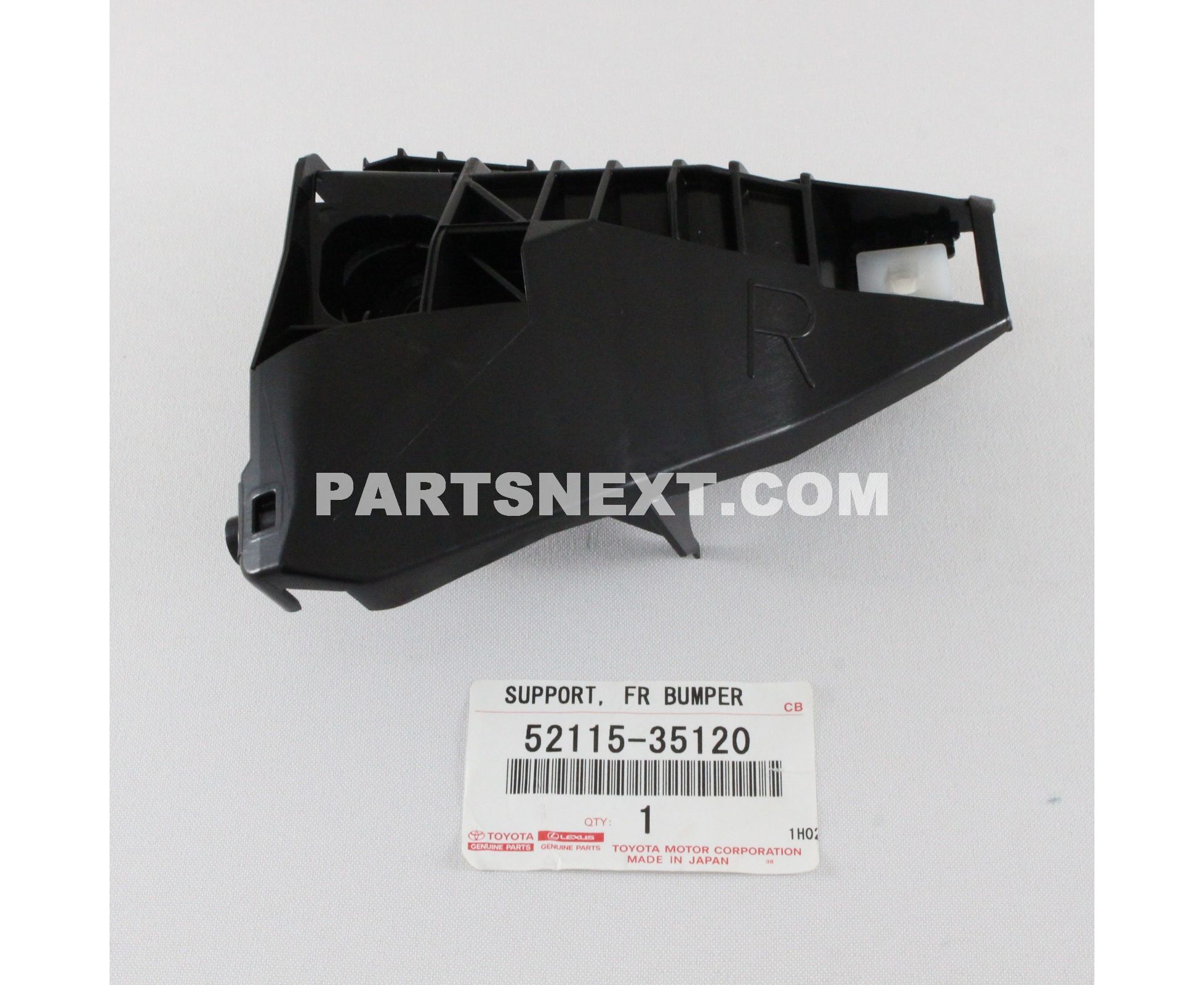 Toyota :: 52115-35120 SUPPORT, FRONT BUMPER SIDE, RH