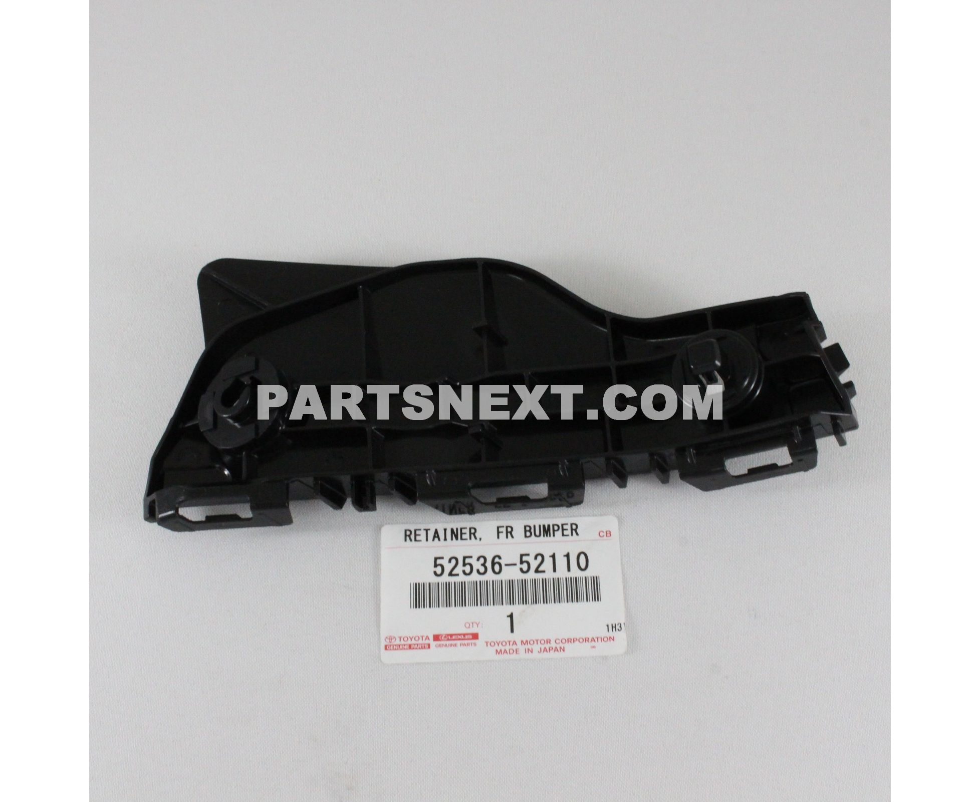 Toyota :: 52536-52110 RETAINER, FRONT BUMPER SIDE, LH