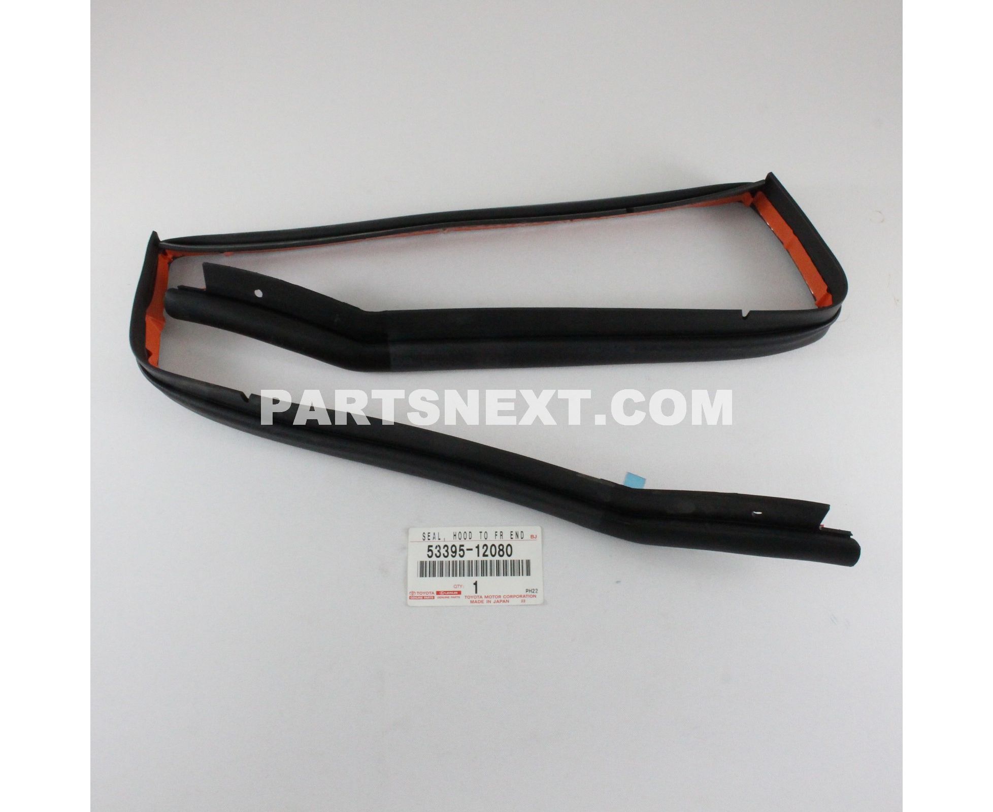 Toyota :: 53395-12080 SEAL, HOOD TO FRONT END PANEL