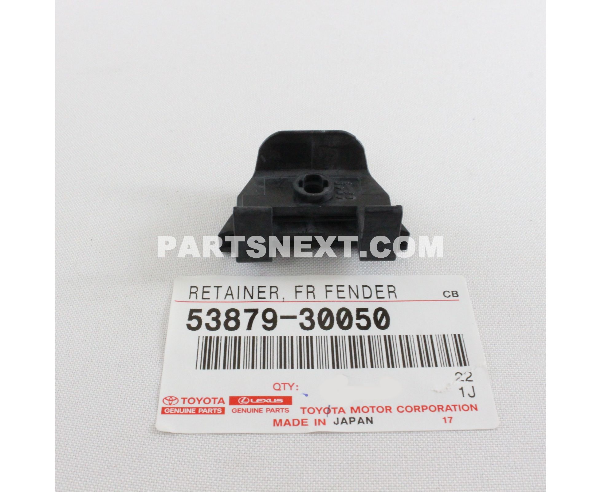 Toyota :: 53879-30050 RETAINER, FRONT FENDER LINER