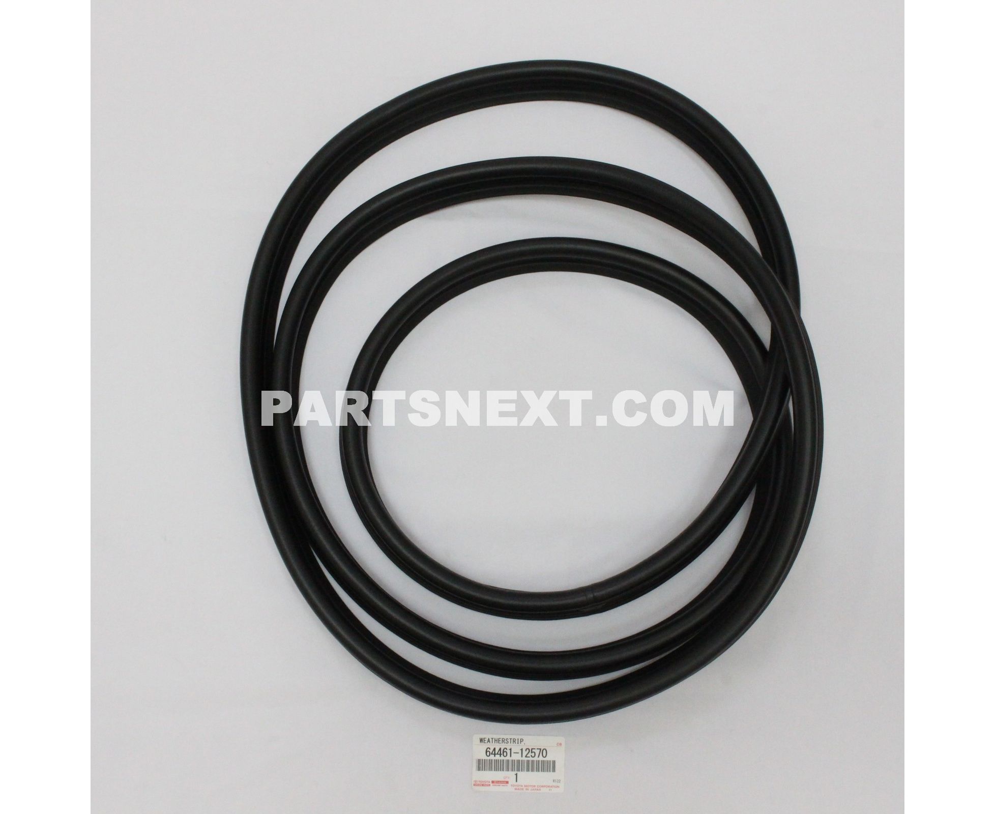 Toyota :: 64461-12570 WEATHERSTRIP, LUGGAGE COMPARTMENT DOOR