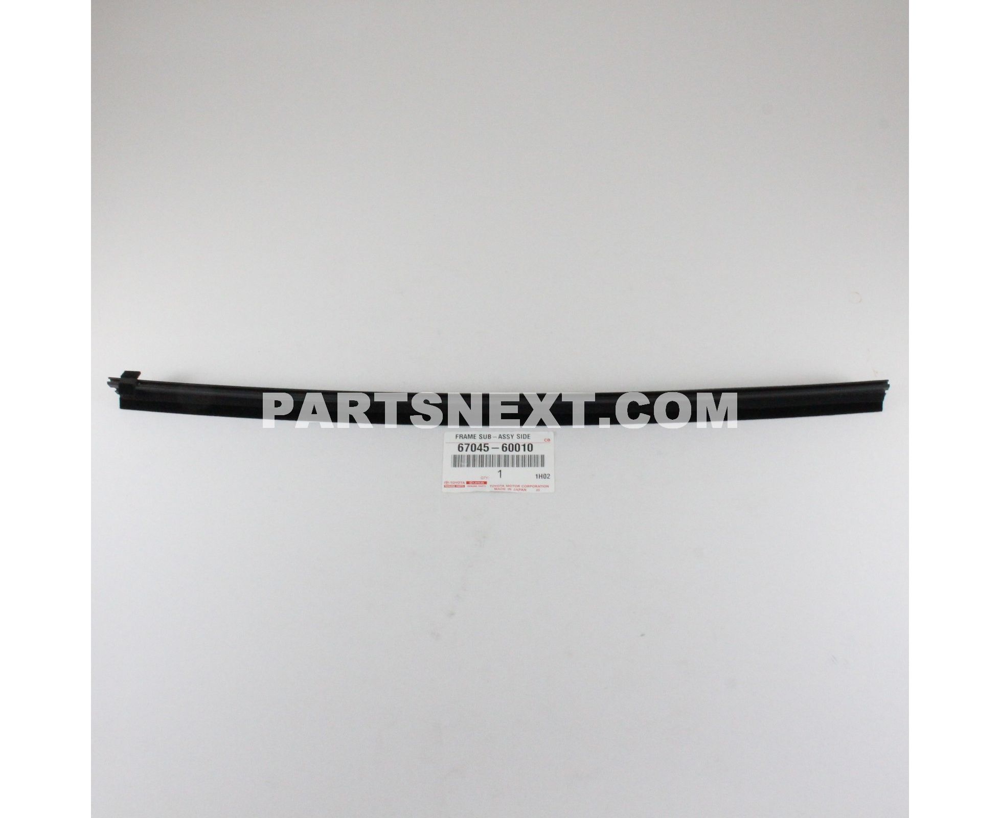 Toyota :: 67045-60010 FRAME SUB-ASSY, SIDE FRONT WINDOW, CENTER RH