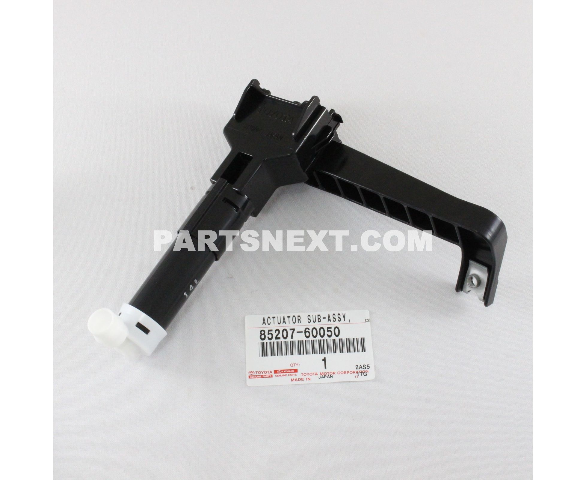 Toyota :: 85207-60050 ACTUATOR SUB-ASSY, HEADLAMP WASHER, RH