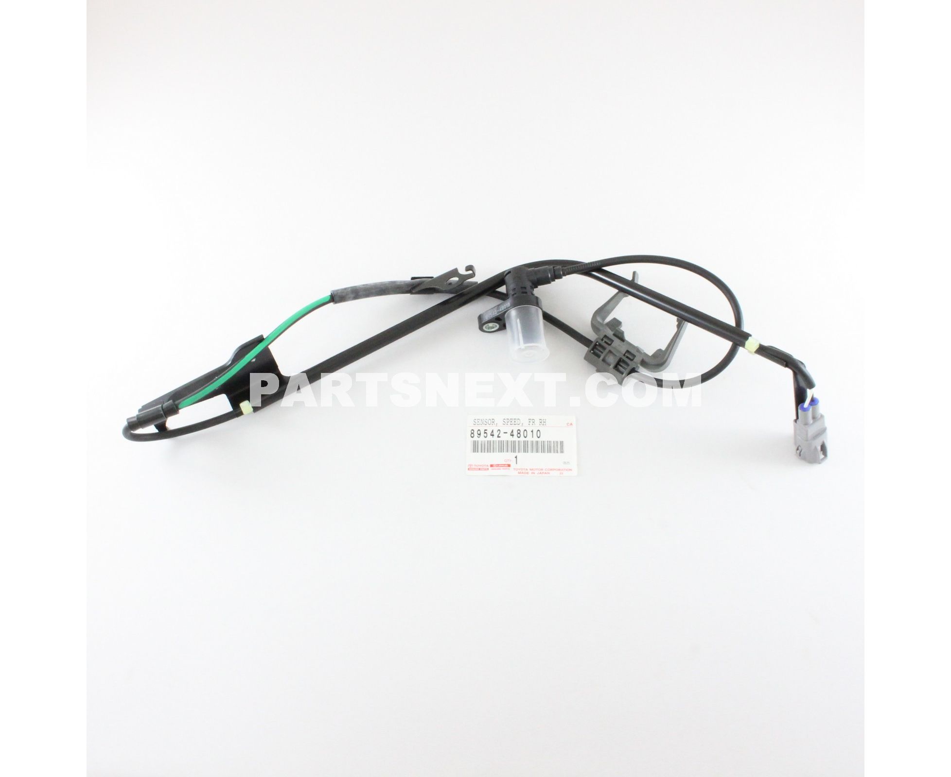 Toyota :: 89542-48010 SENSOR, SPEED, FRONT RH