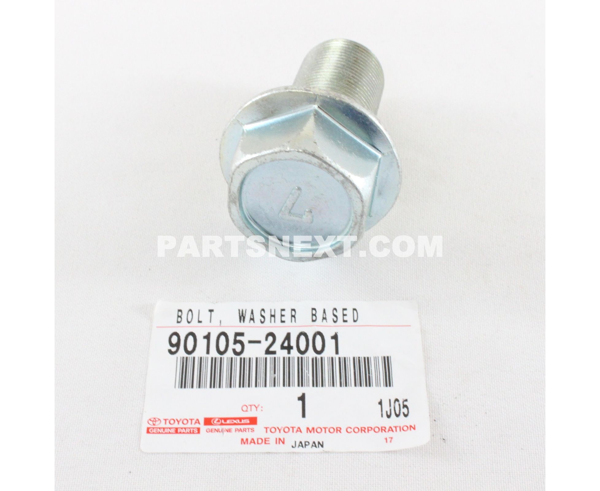Toyota :: 90105-24001 BOLT(FOR CRANKSHAFT PULLEY SET)