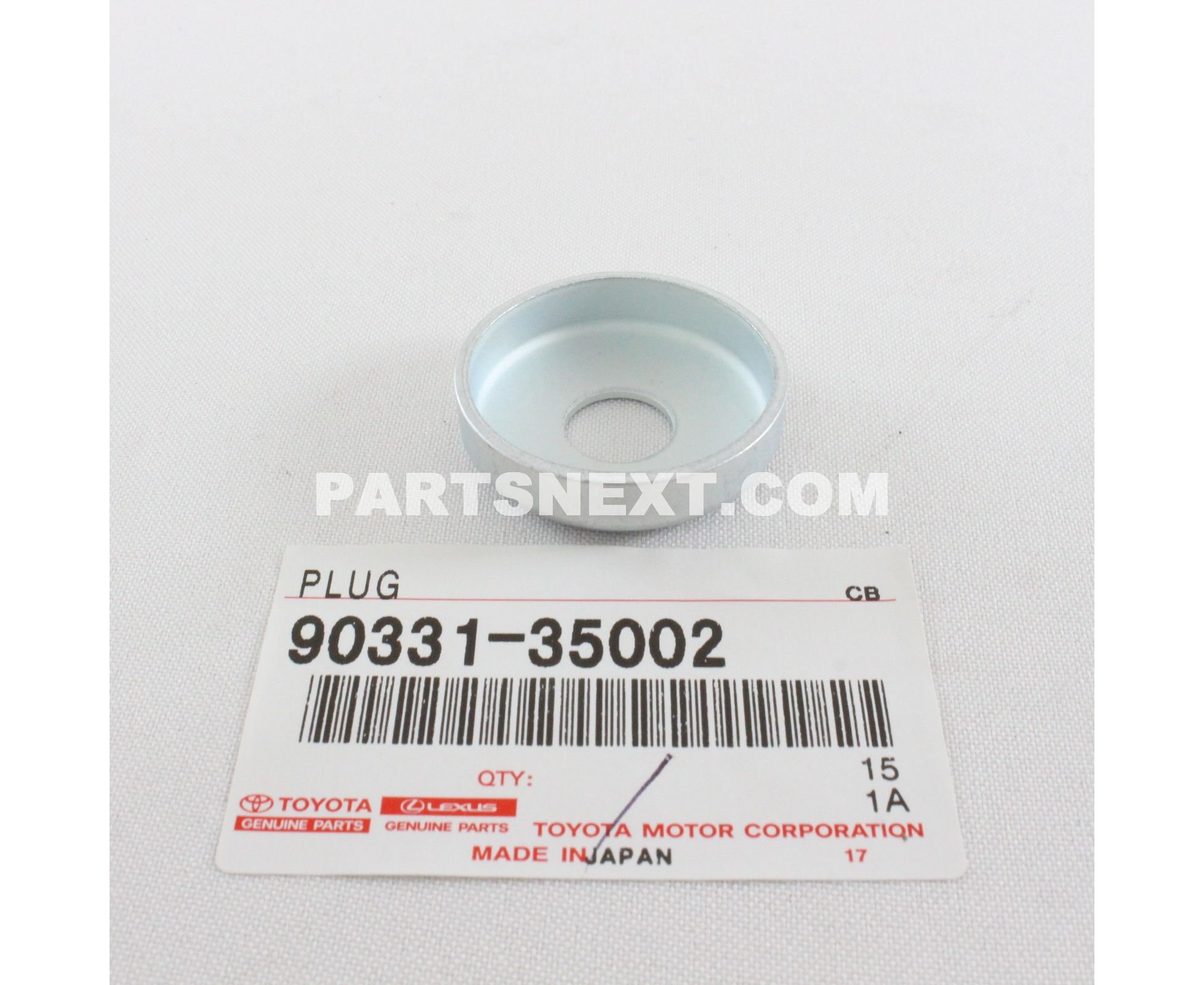 Toyota :: 90331-35002 PLUG, TIGHT, NO.1(FOR CYLINDER BLOCK)