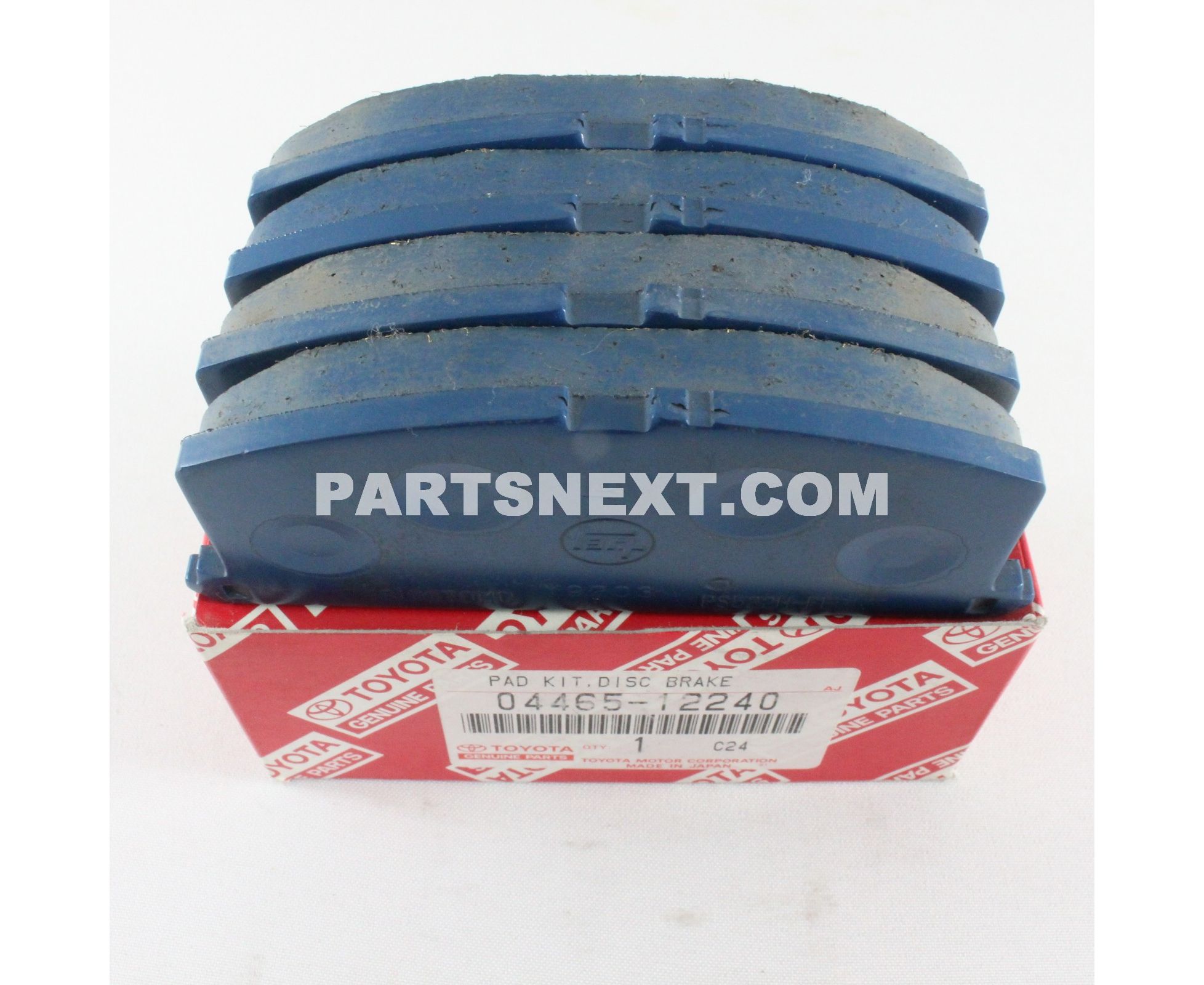 Toyota :: 04465-12240 PAD KIT, DISC BRAKE, FRONT