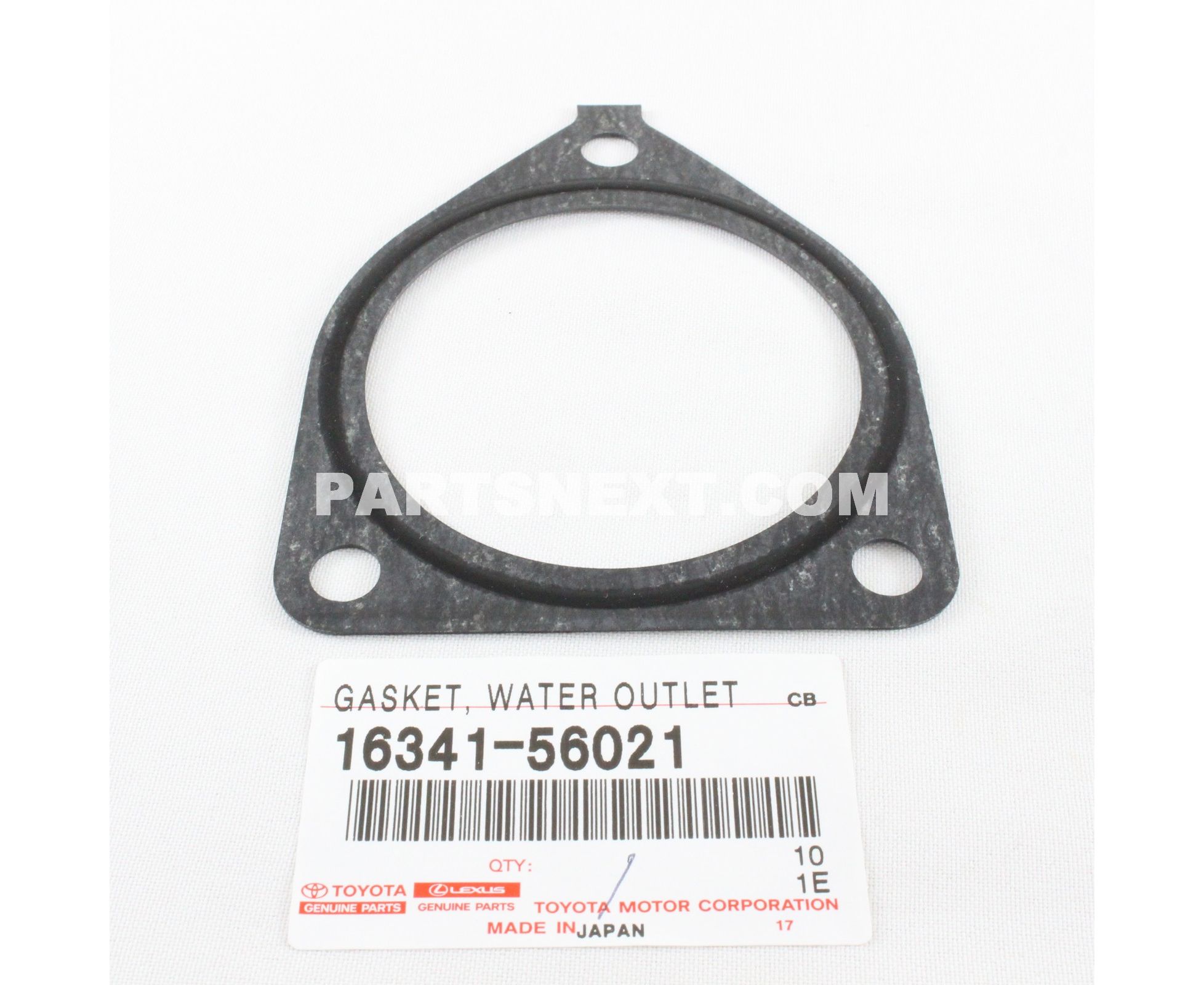 Toyota :: 16341-56021 GASKET, WATER OUTLET