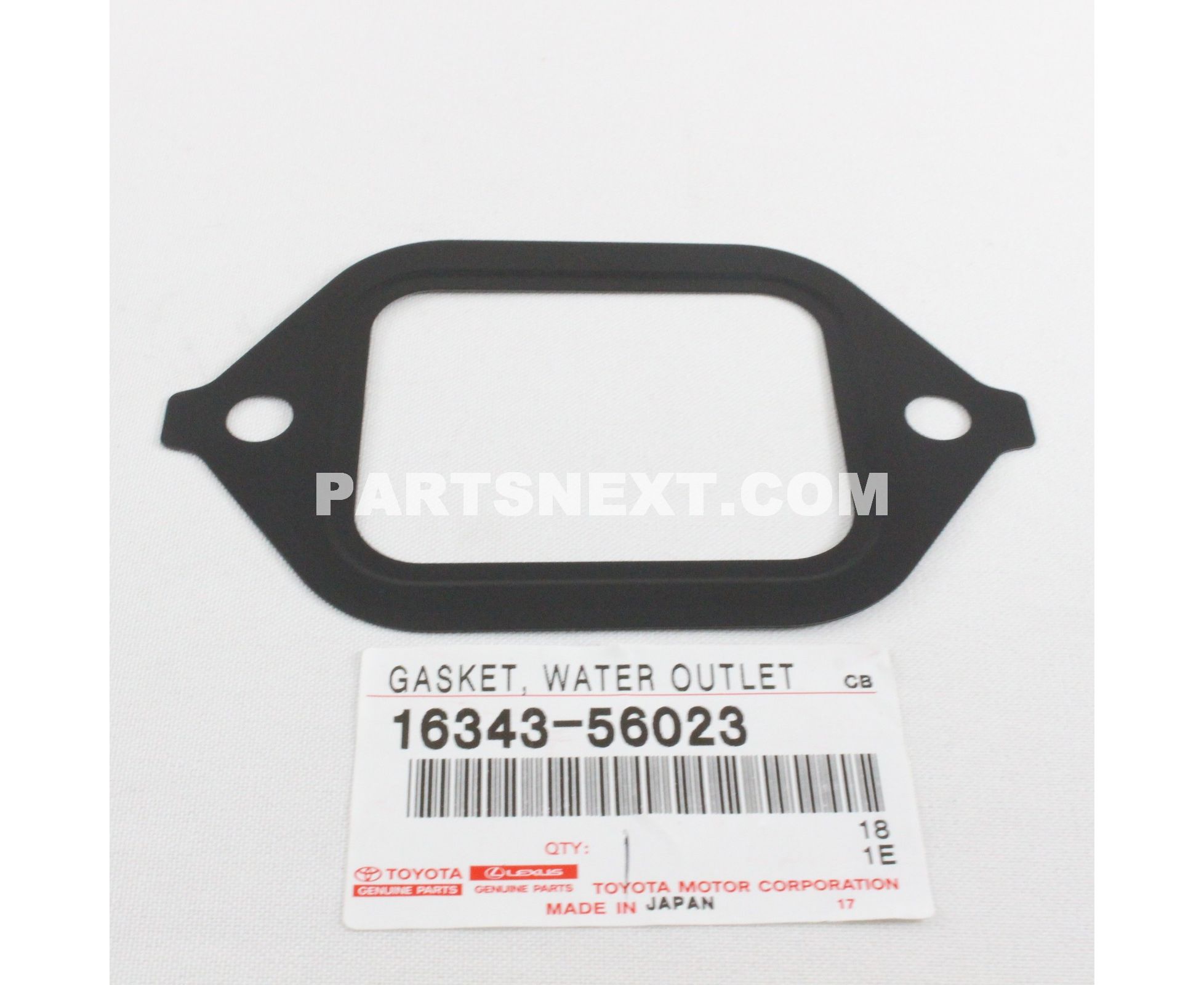Toyota :: 16343-56023 GASKET, WATER OUTLET HOUSING