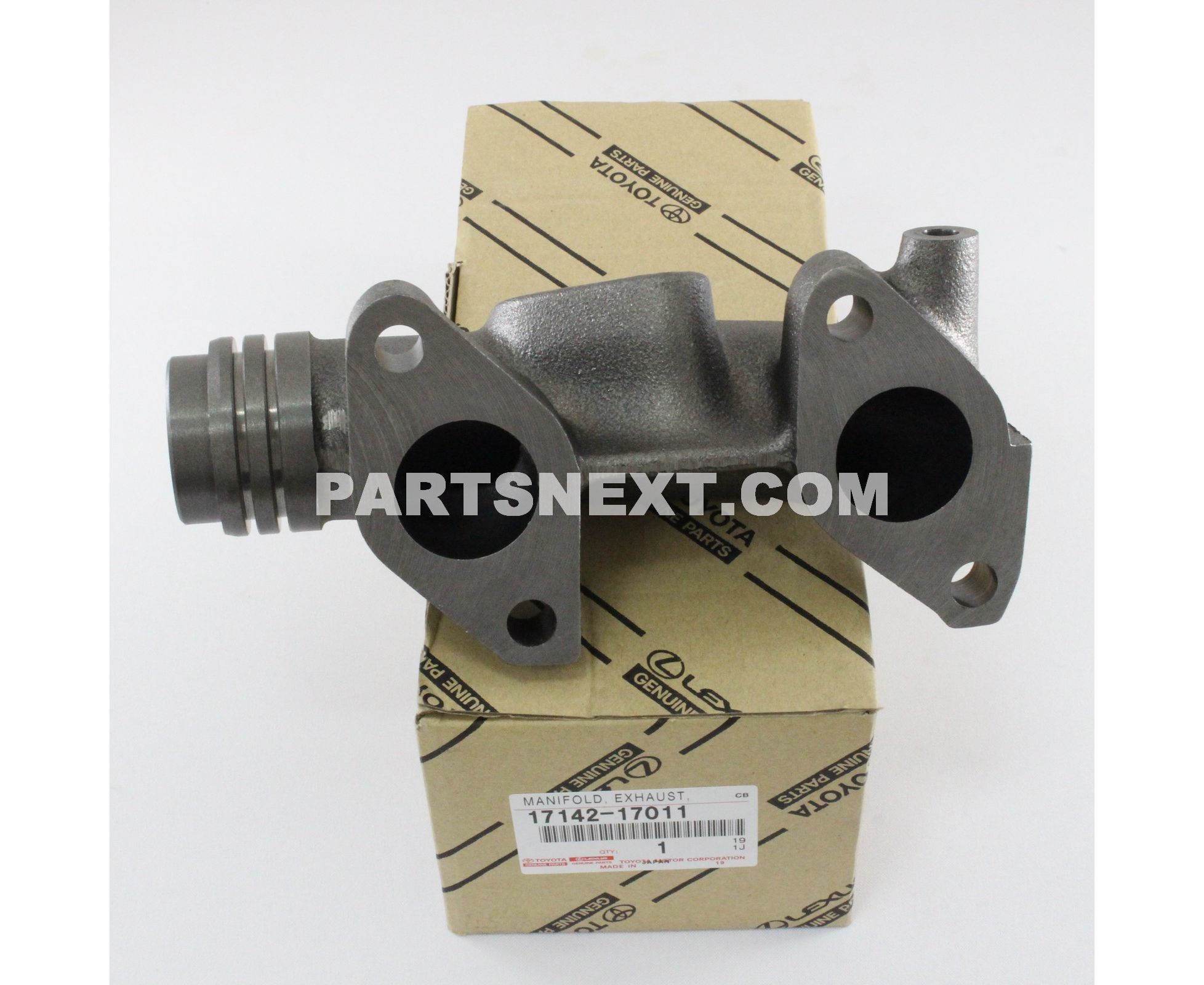 Toyota :: 17142-17011 CASE, EXHAUST MANIFOLD, NO.2
