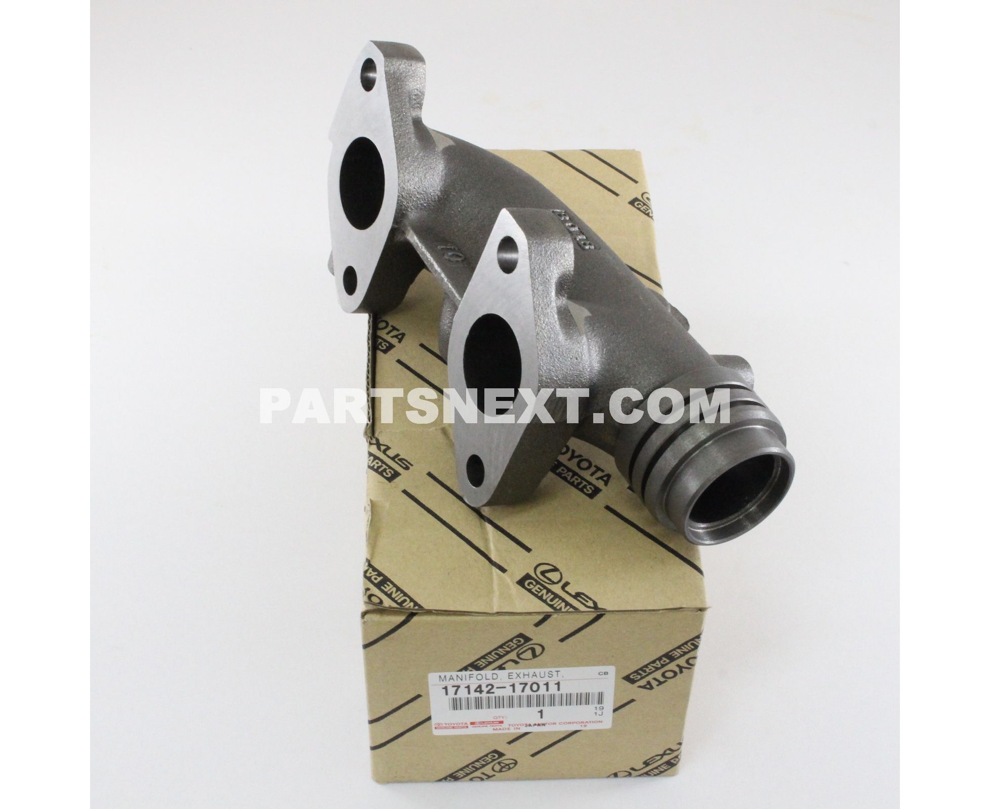 Toyota :: 17142-17011 CASE, EXHAUST MANIFOLD, NO.2