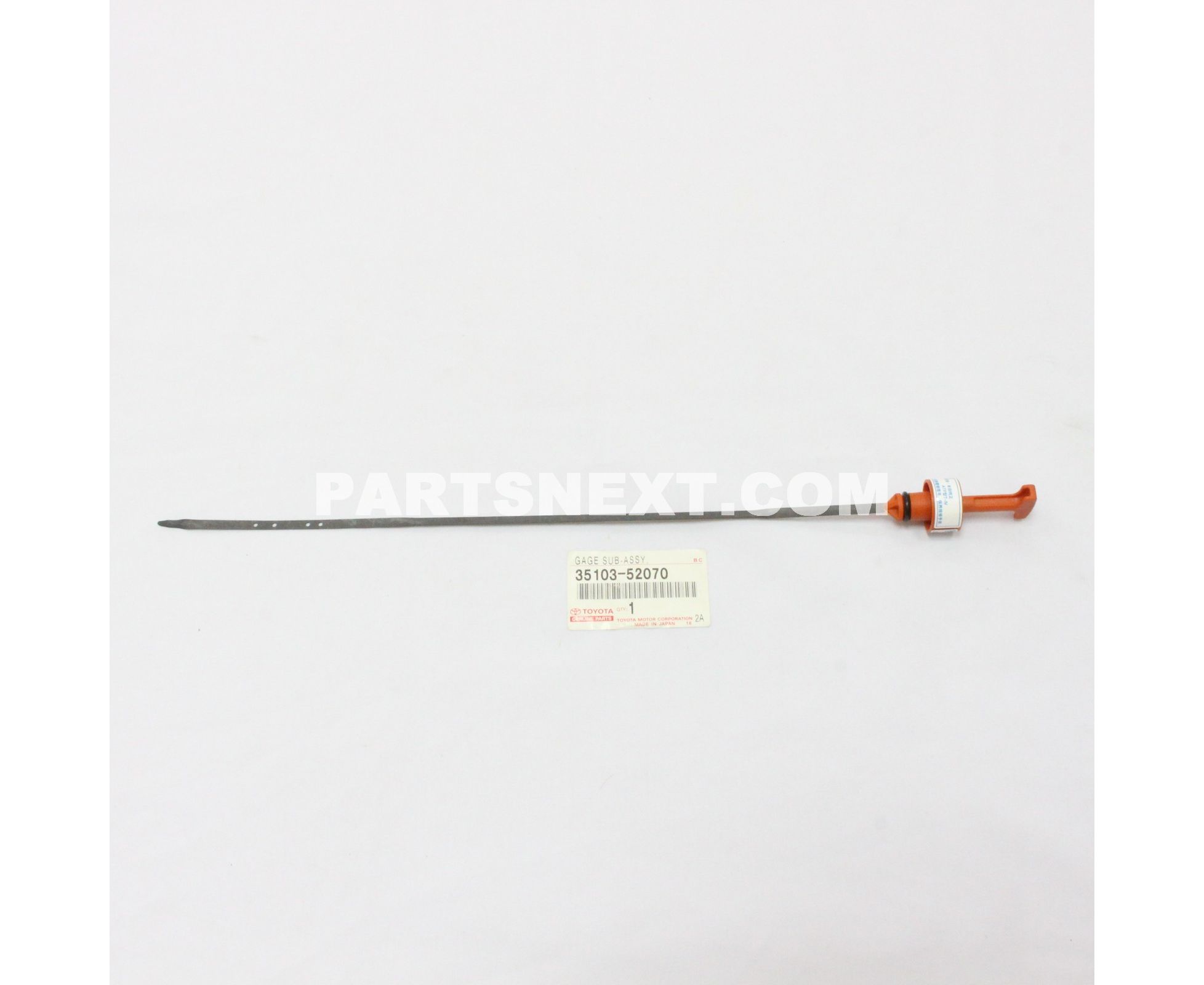 Toyota :: 35103-52070 GAGE SUB-ASSY, TRANSMISSION OIL LEVEL