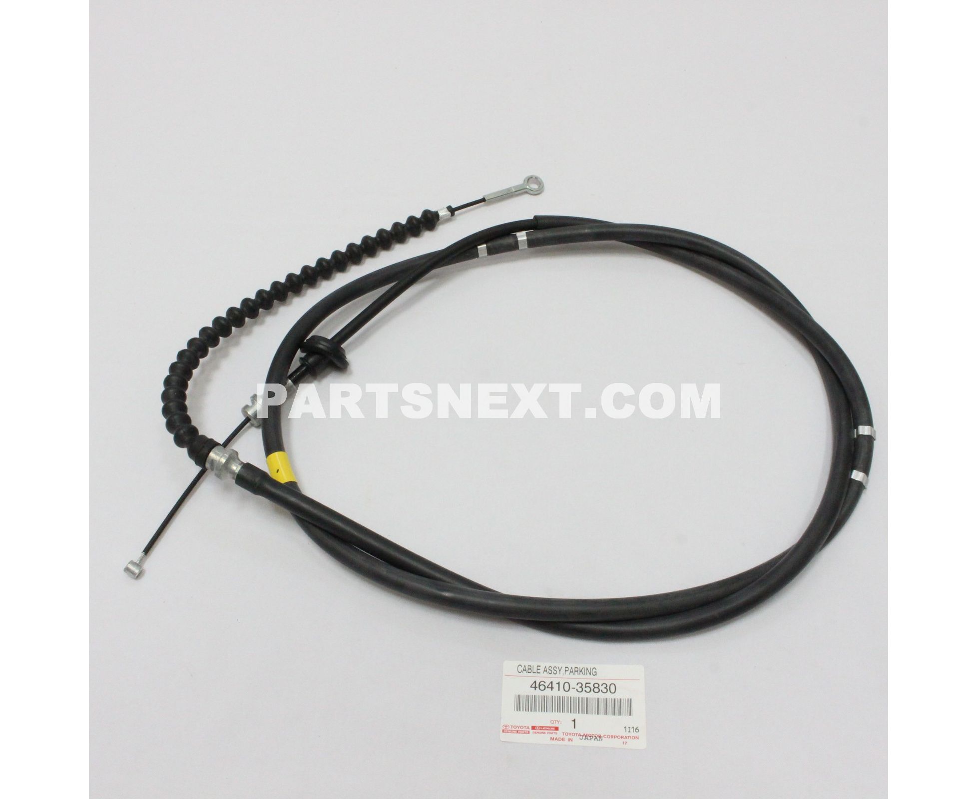 Toyota :: 46410-35830 CABLE ASSY, PARKING BRAKE, NO.1