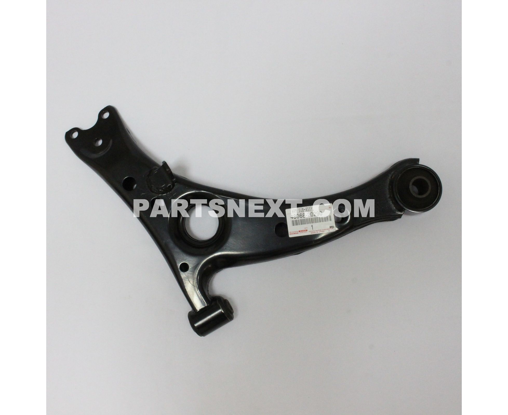 Toyota :: 48068-20290 ARM SUB-ASSY, FRONT SUSPENSION, LOWER NO.1 RH