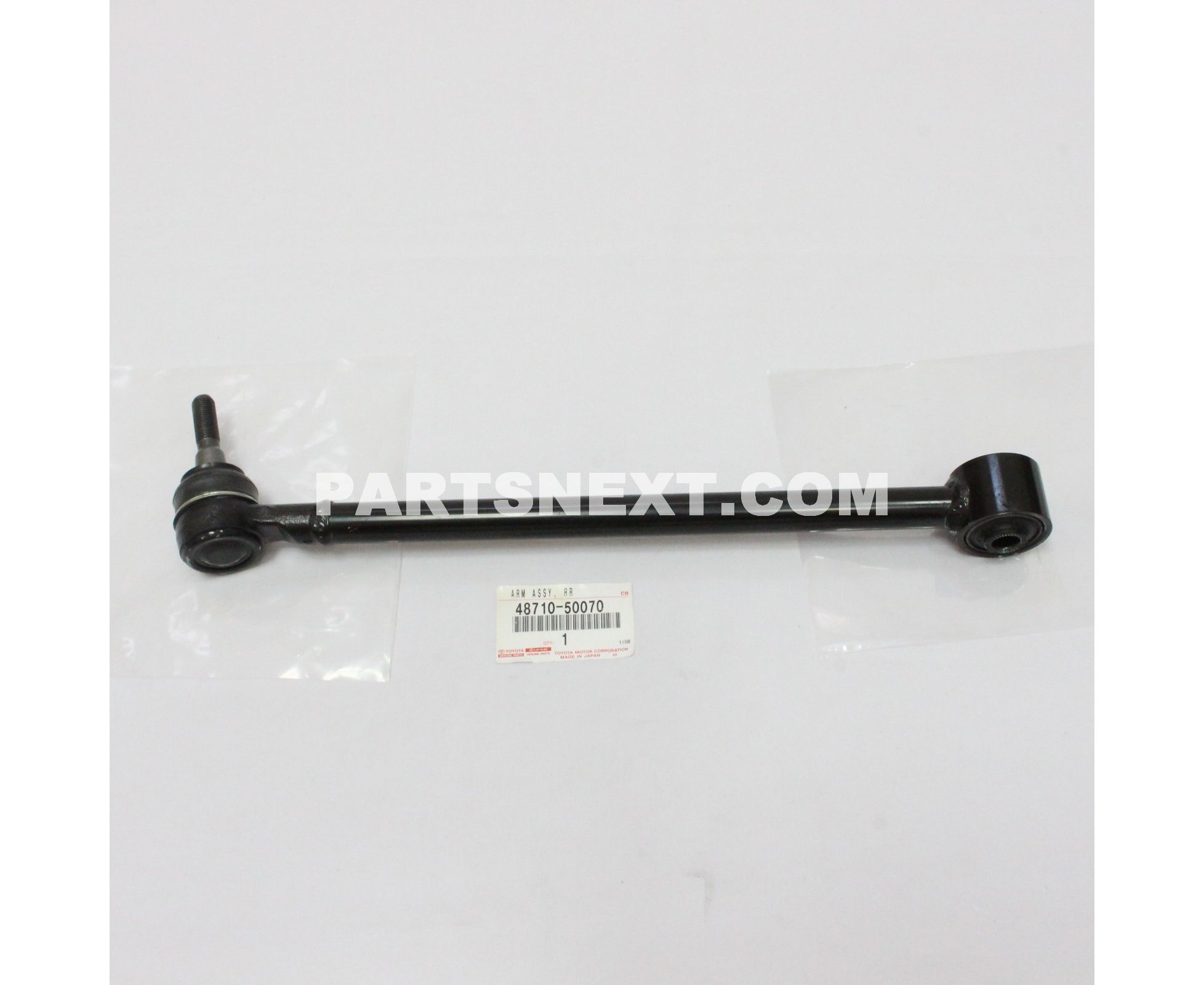 Toyota :: 48710-50070 ARM ASSY, REAR SUSPENSION, NO.1, RH/LH