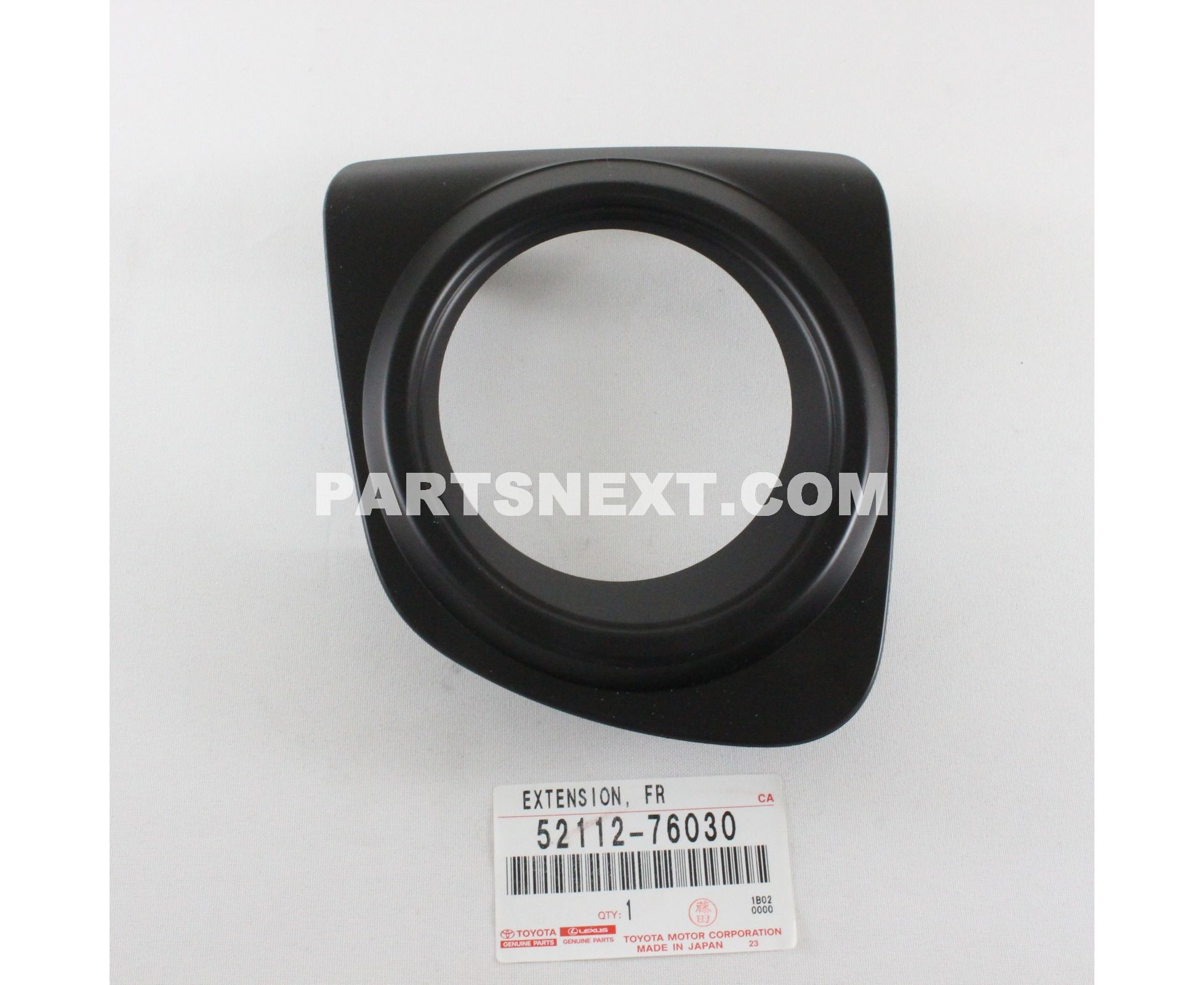 Toyota :: 52112-76030 EXTENSION, FRONT BUMPER, RH