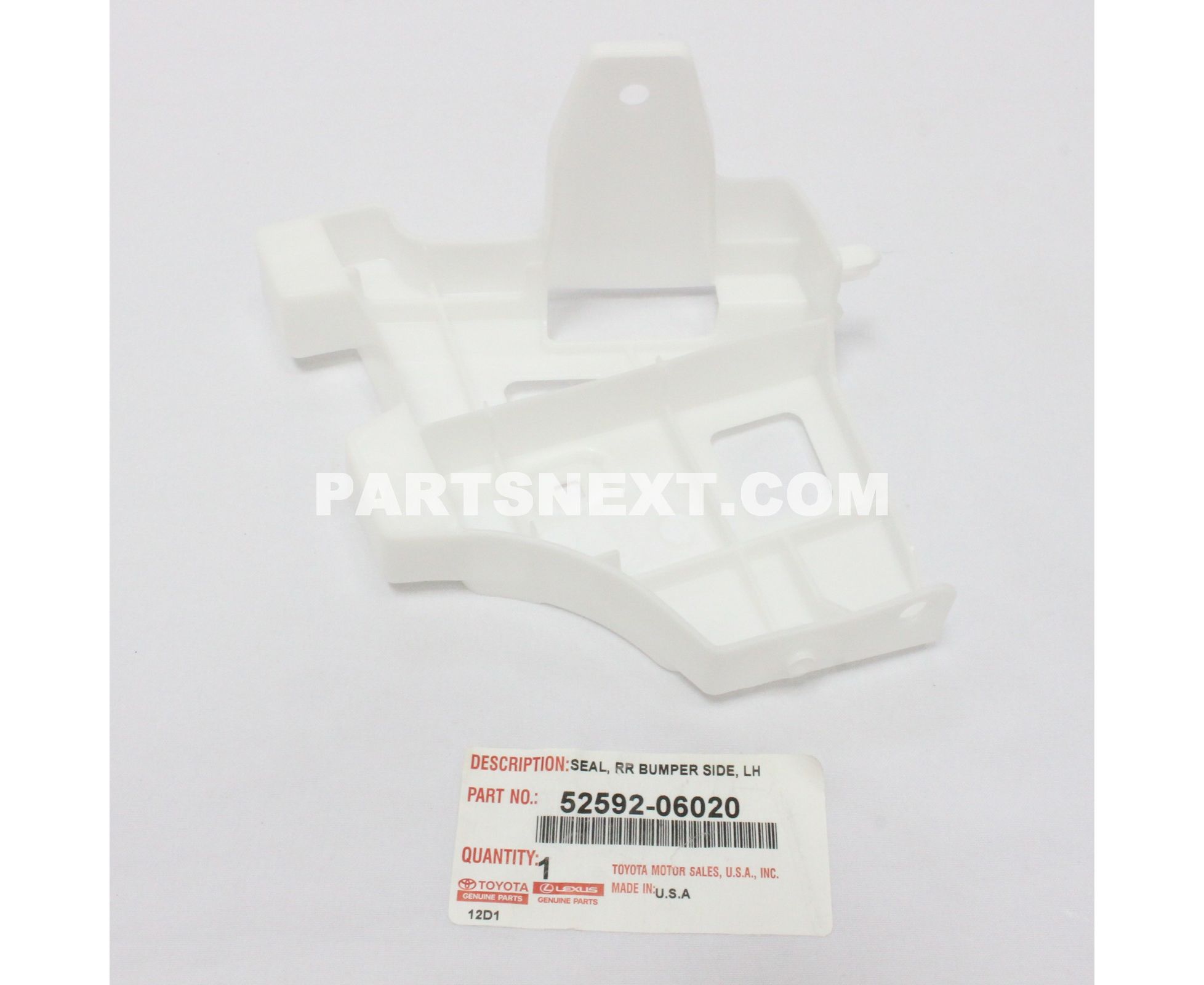 Toyota :: 52592-06020 SEAL, REAR BUMPER SIDE, LH