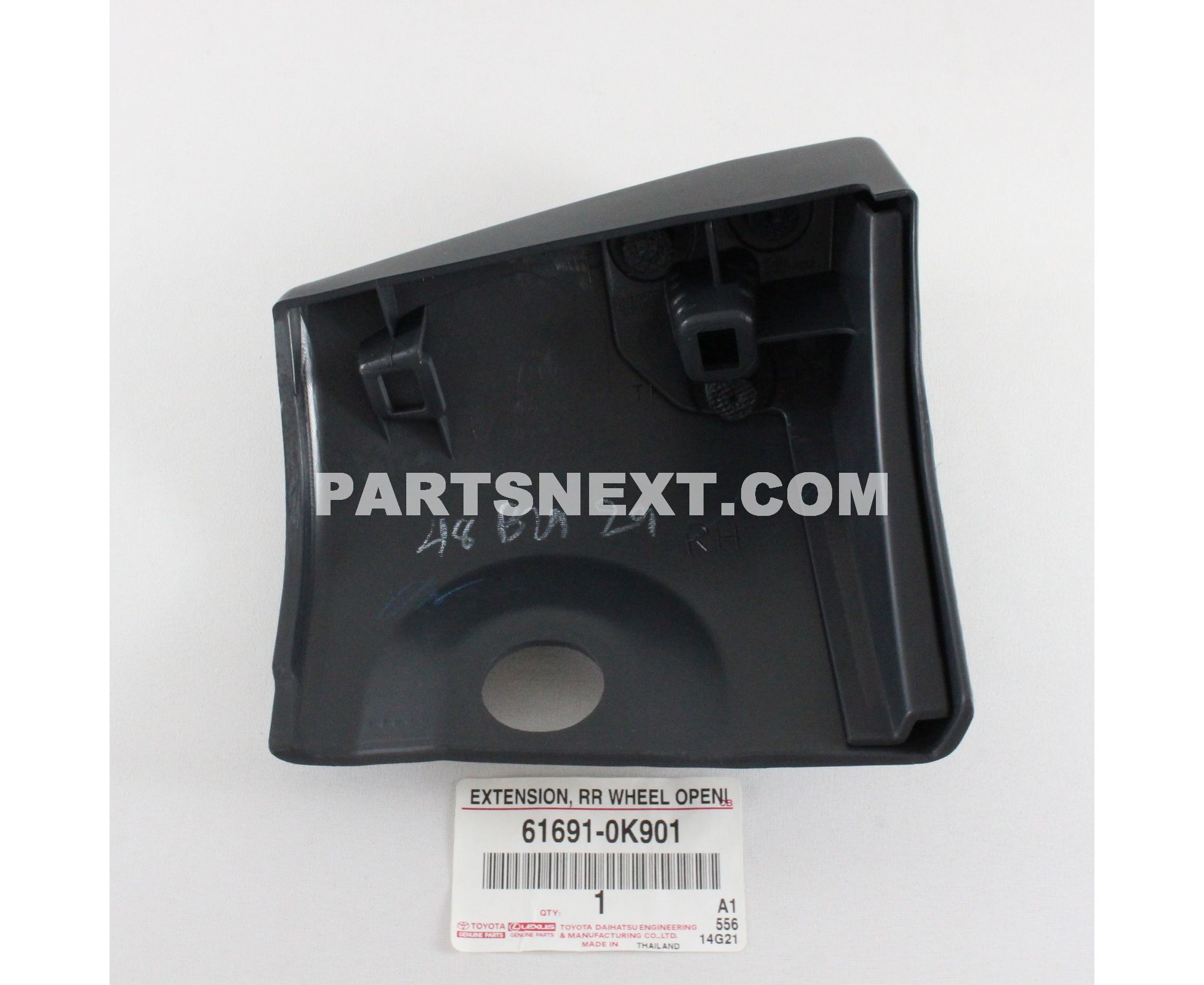 Toyota :: 61691-0K901 EXTENSION, REAR WHEEL OPENING, NO.2 RH