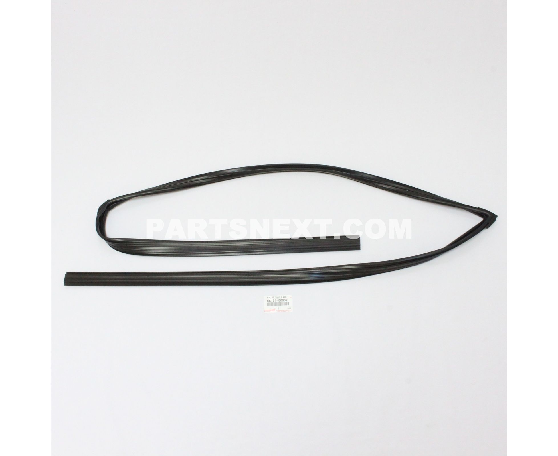 Toyota :: 68151-60032 RUN, FRONT DOOR GLASS, LH