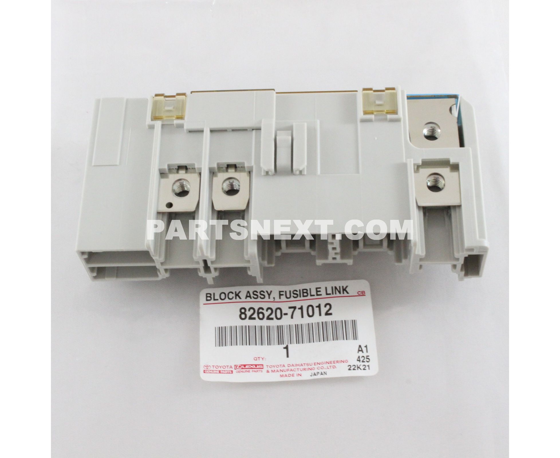 Toyota :: 82620-71012 BLOCK ASSY, FUSIBLE LINK