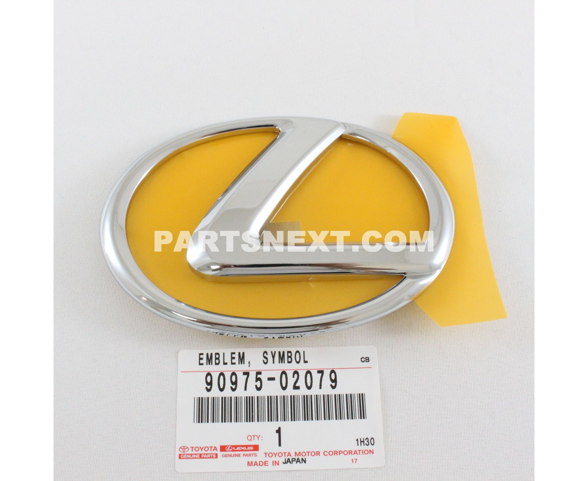 Toyota :: 90975-02079 EMBLEM, RADIATOR GRILLE (OR FRONT PANEL)