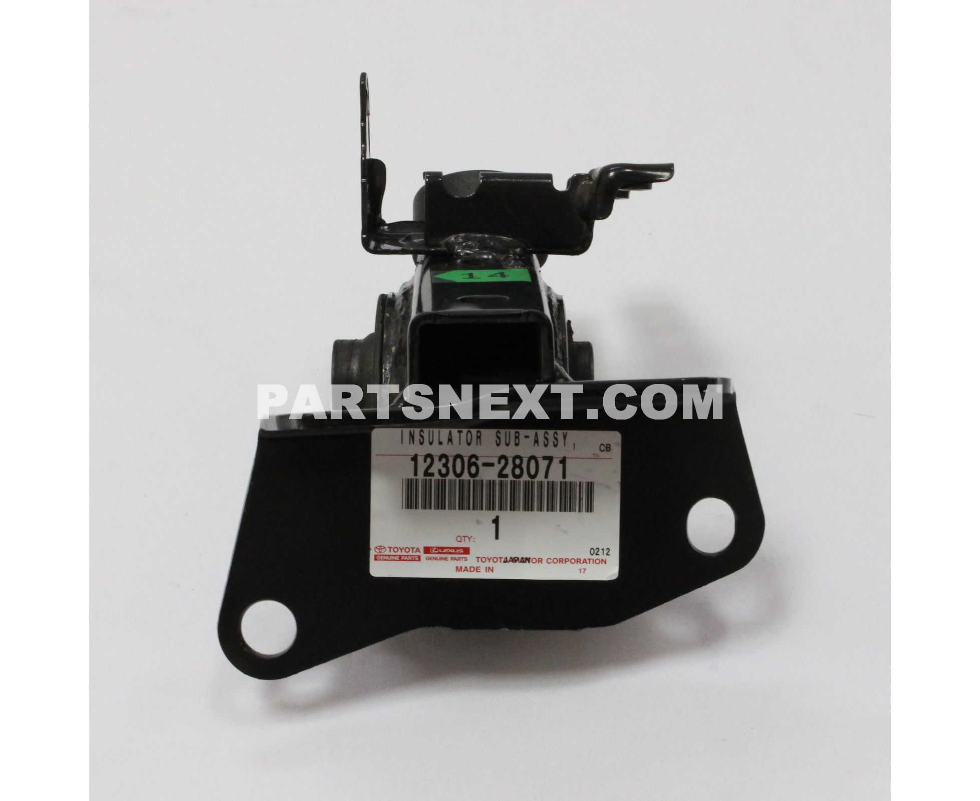 Toyota :: 12306-28071 INSULATOR, ENGINE MOUNTING, LH(FOR TRANSVERSE ENGINE)
