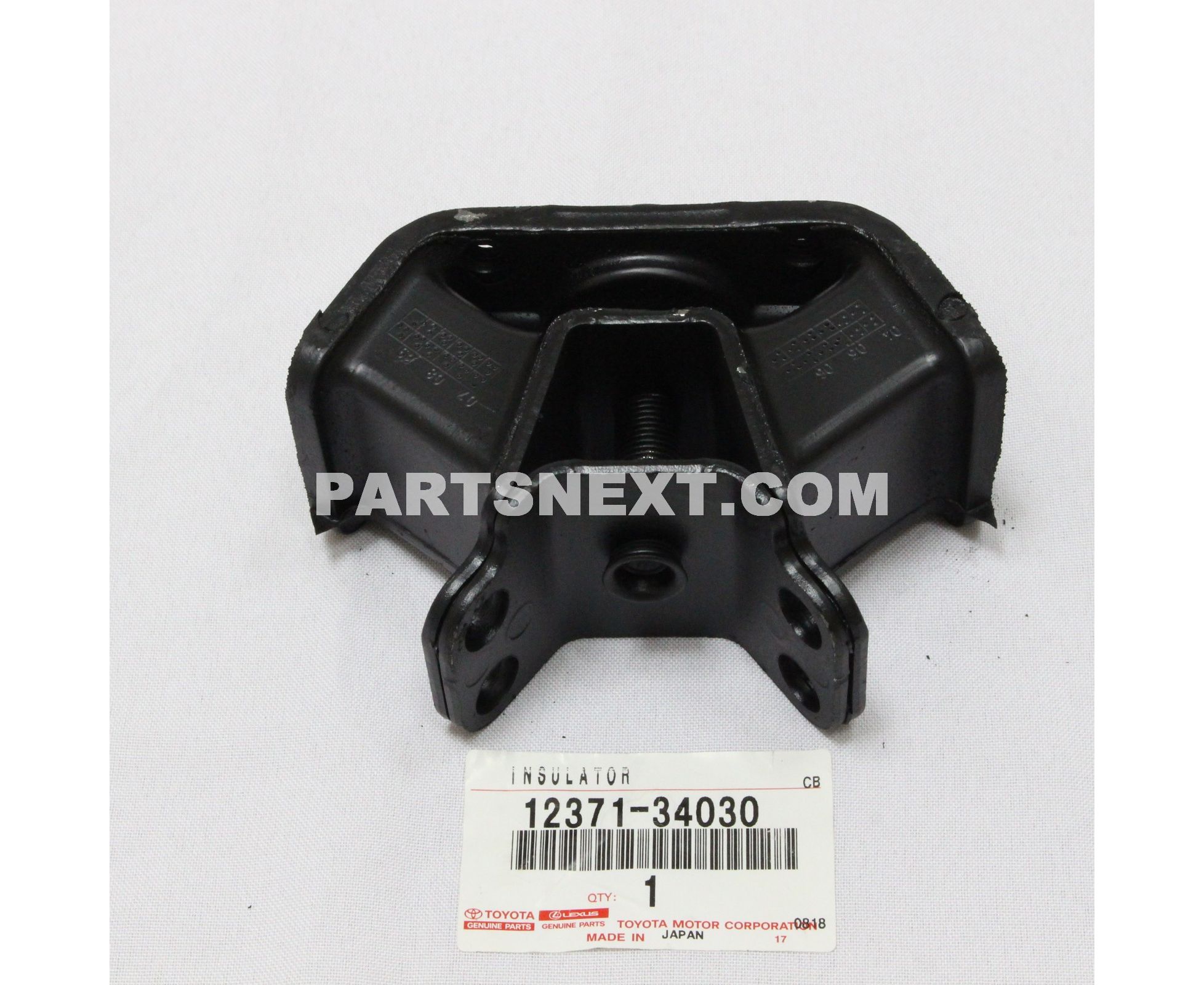 Toyota :: 12371-34030 INSULATOR, ENGINE MOUNTING, REAR NO.1