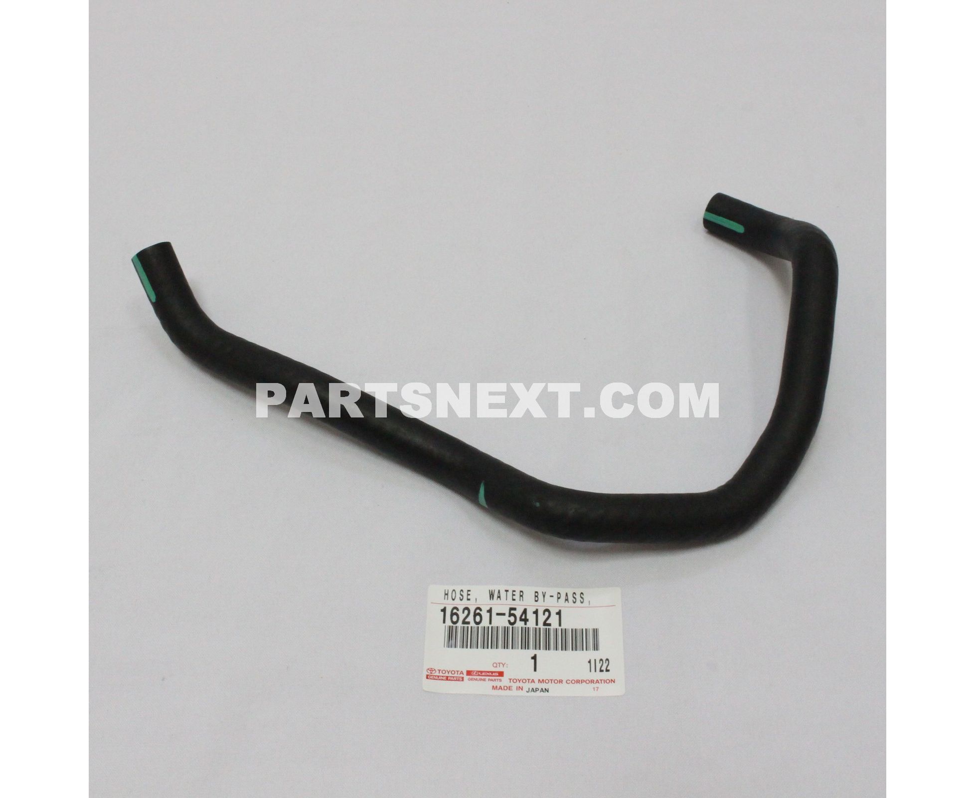 Toyota :: 16261-54121 HOSE, WATER BY-PASS