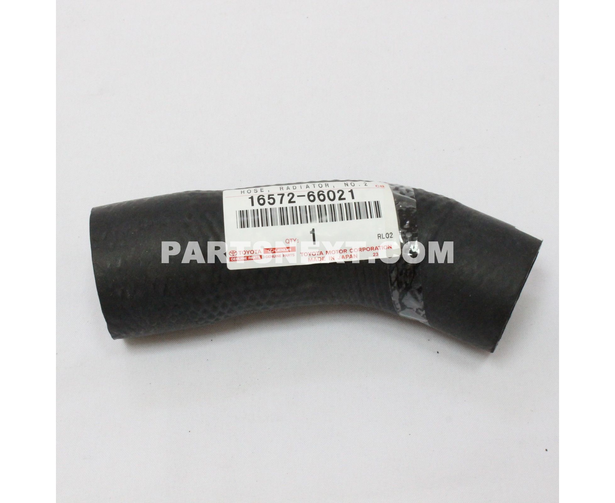 Toyota :: 16572-66021 HOSE, RADIATOR, NO.2