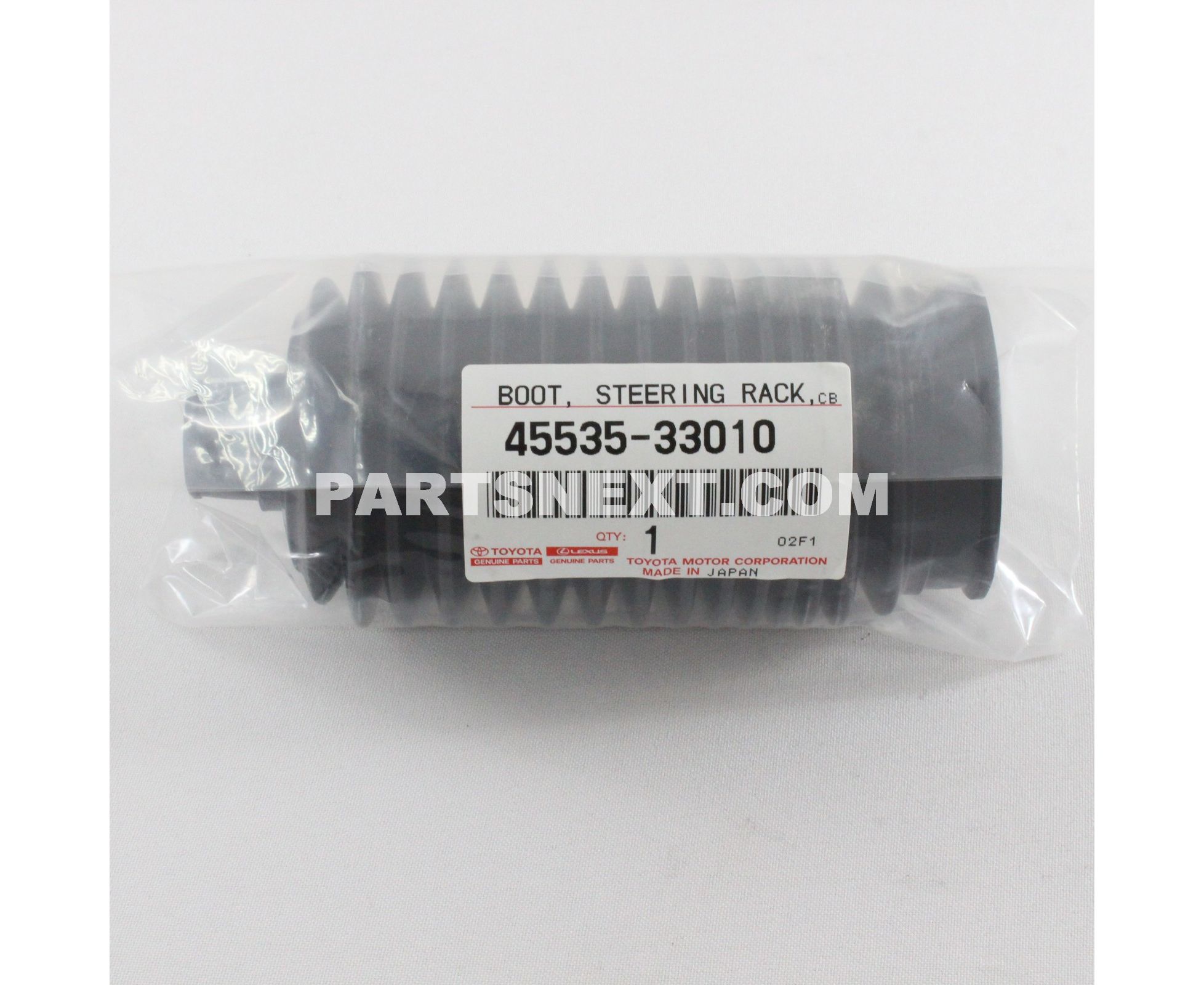 Toyota :: 45535-33010 BOOT, STEERING RACK, NO.1