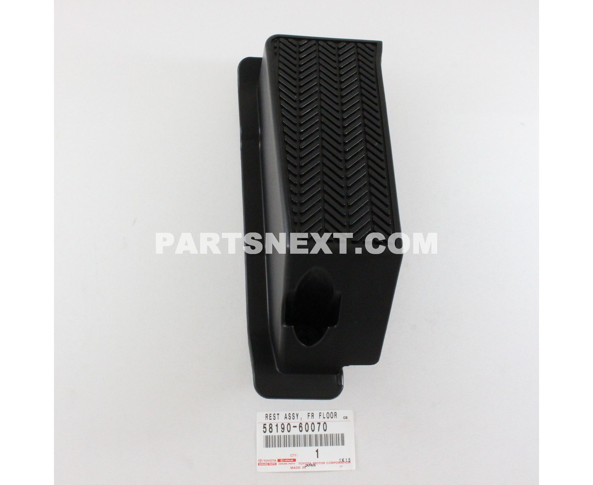 Toyota :: 58190-60070 FOOTREST, FRONT FLOOR