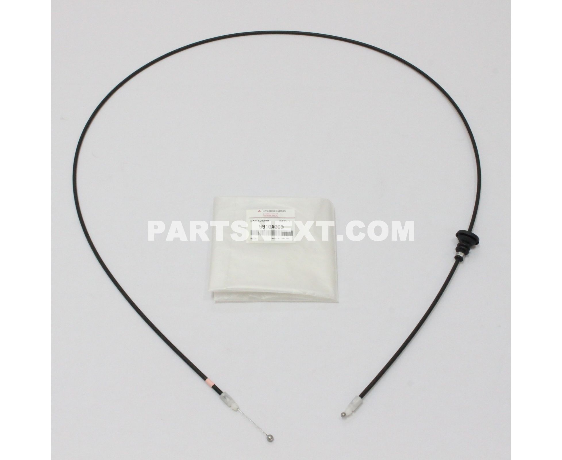 Mitsubishi :: 5910A069 CABLE,HOOD LOCK RELEASE